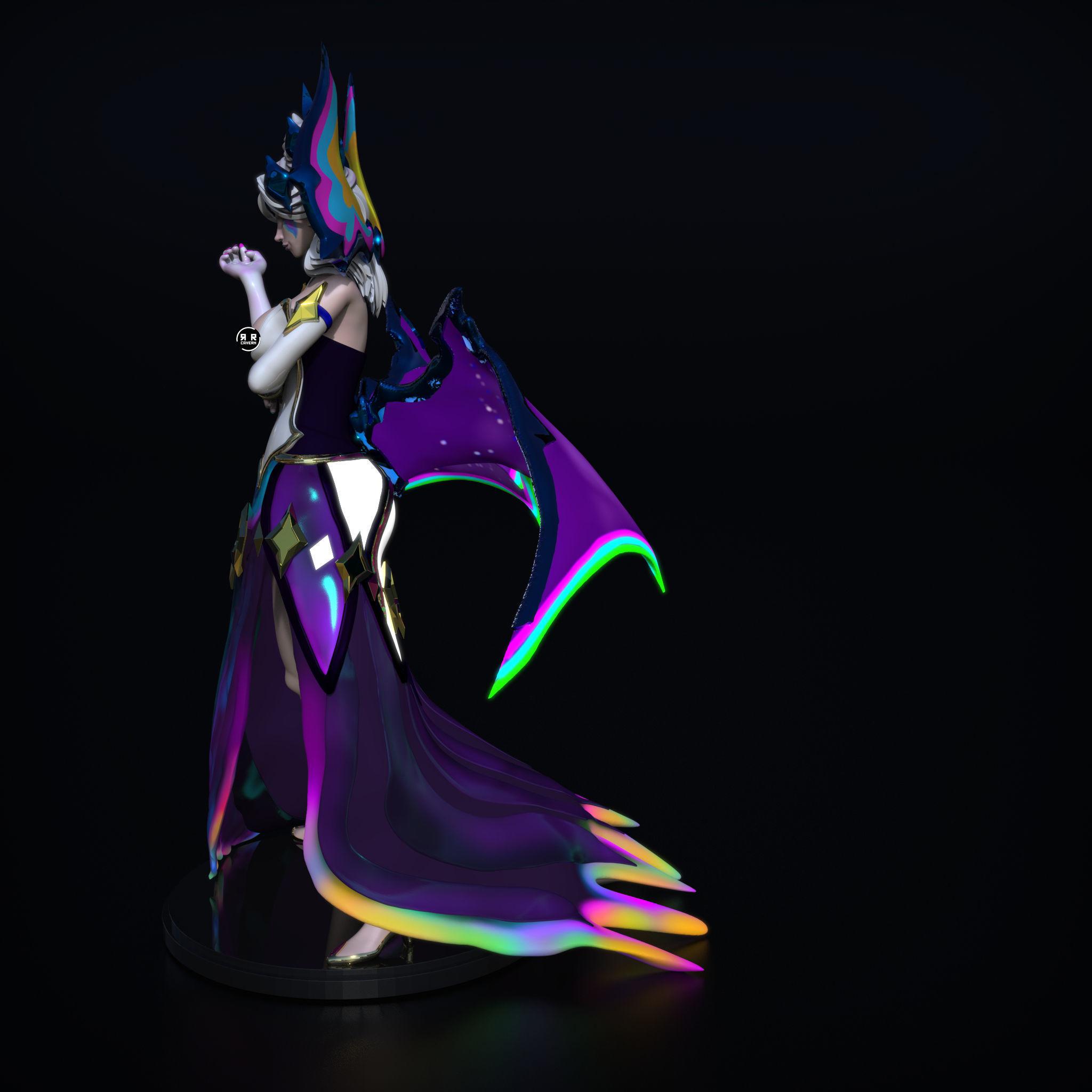 Morgana League Of Legends Skin Nemesis Nsfw 3d Model 3d Printable Cgtrader