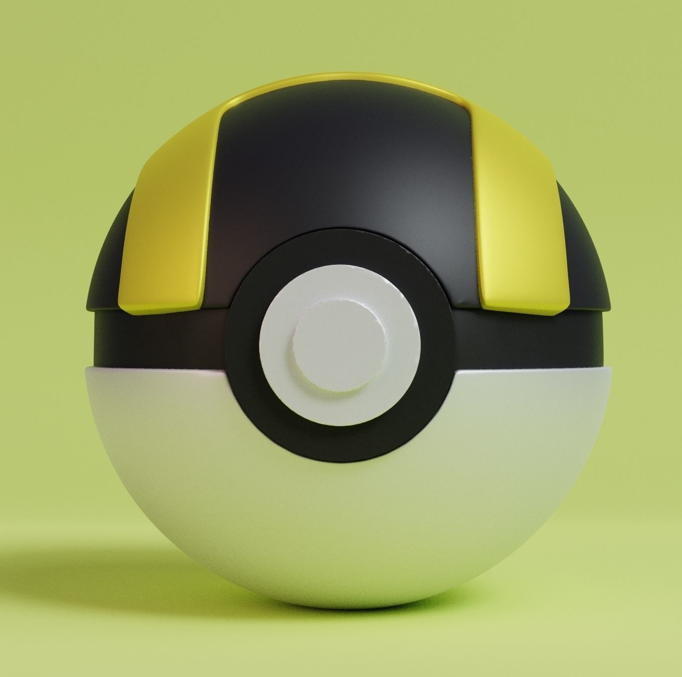 Pokemon Ultraball free 3D model 3D printable | CGTrader