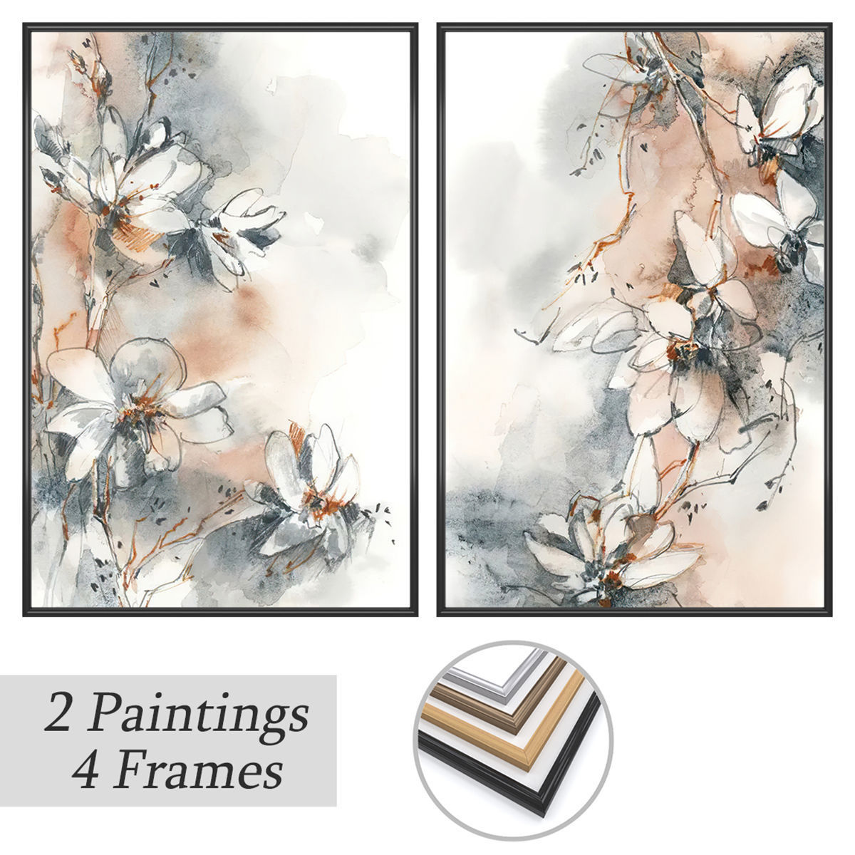 Wall Art Set 4073 3D model | CGTrader