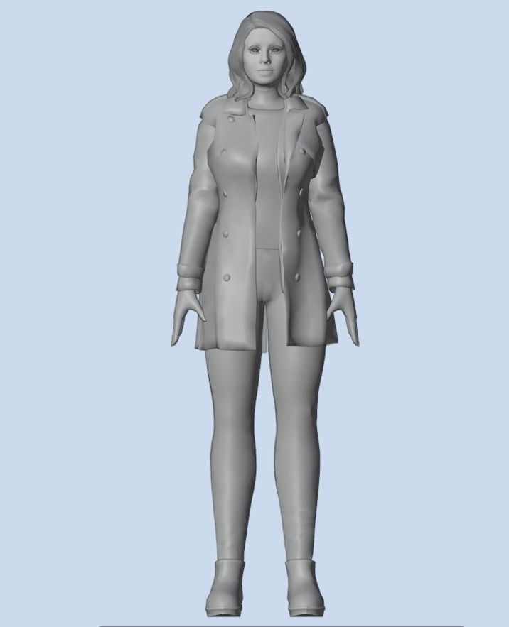 3D model VR PBR FEMALE AVATAR CHARACTER GEMMA 3D MODEL CHEAP PRICE VR ...