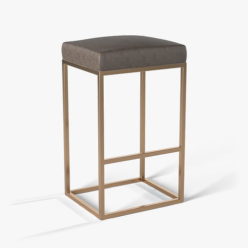 Reese Dining Stool 3D model | CGTrader
