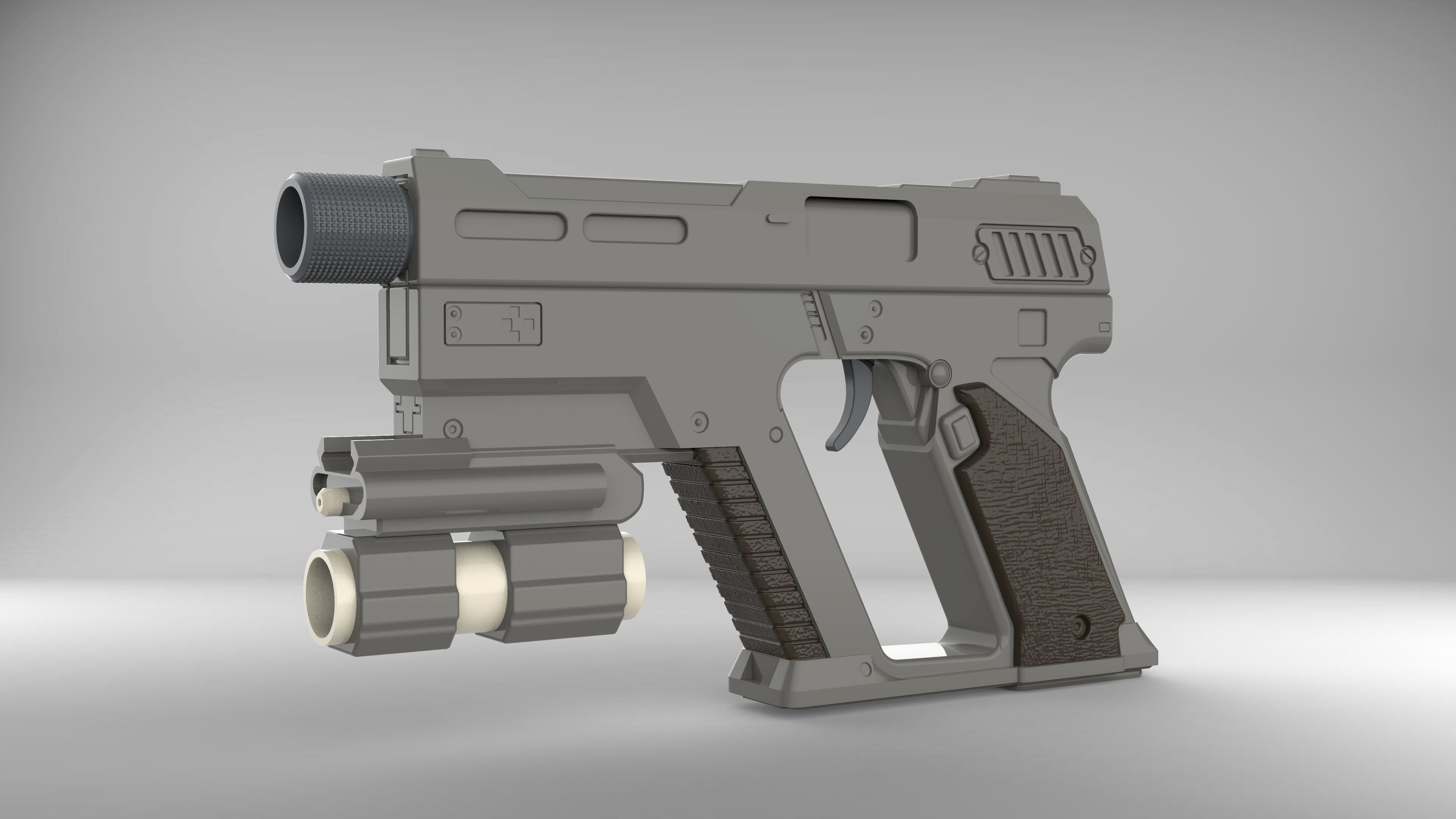 HELLDIVERS 2 - P-2 PEACEMAKER PISTOL - QUALITY 3D PRINT MODEL 3D model ...