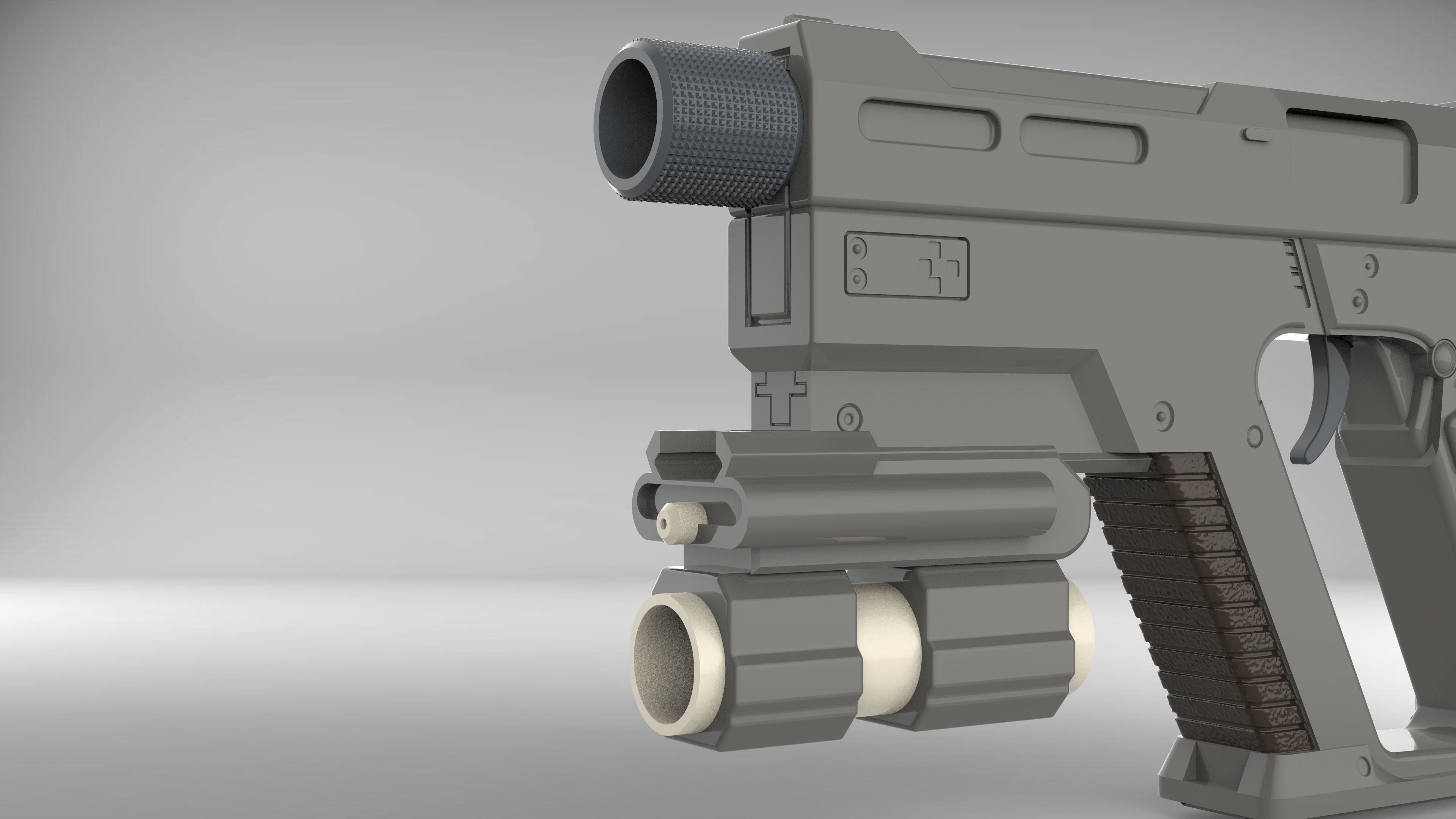 HELLDIVERS 2 - P-2 PEACEMAKER PISTOL - QUALITY 3D PRINT MODEL 3D model ...