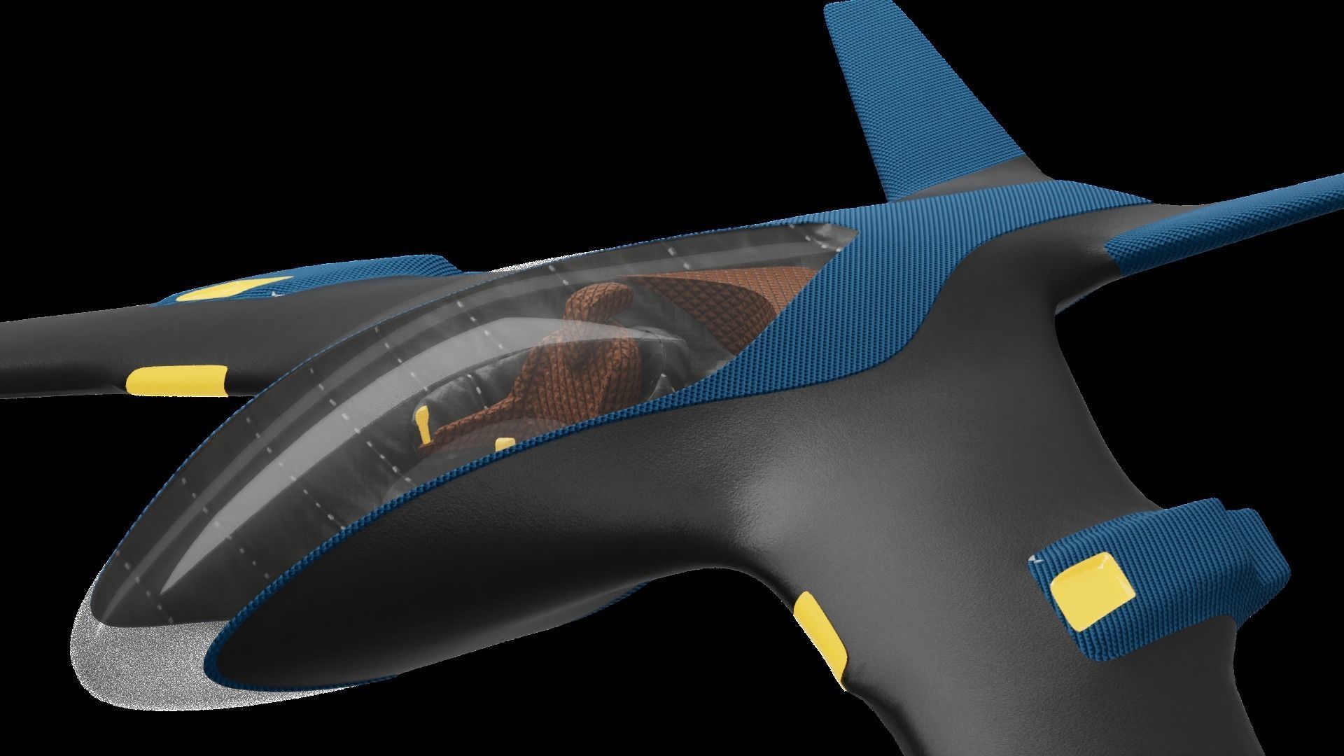 3D model Aero Jet VR / AR / low-poly | CGTrader