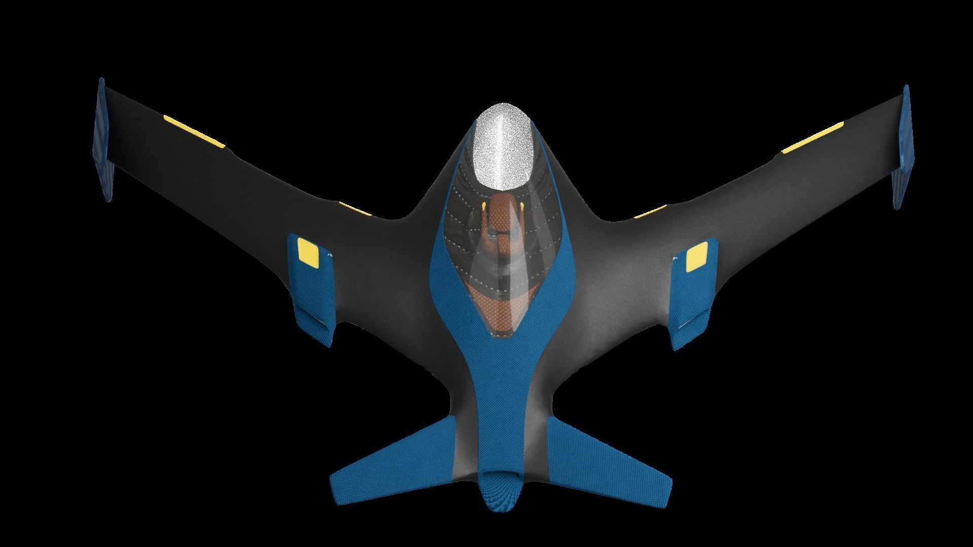 3D model Aero Jet VR / AR / low-poly | CGTrader
