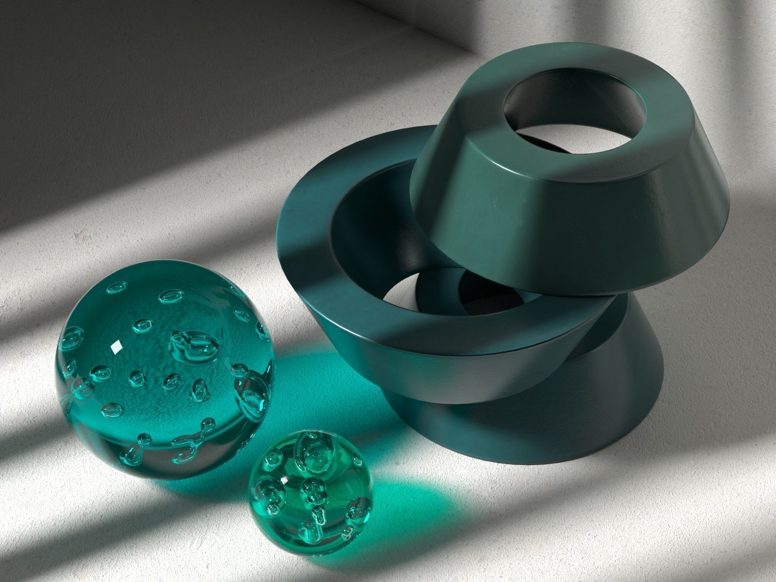 Decorative Objects Set 46 free 3D model | CGTrader