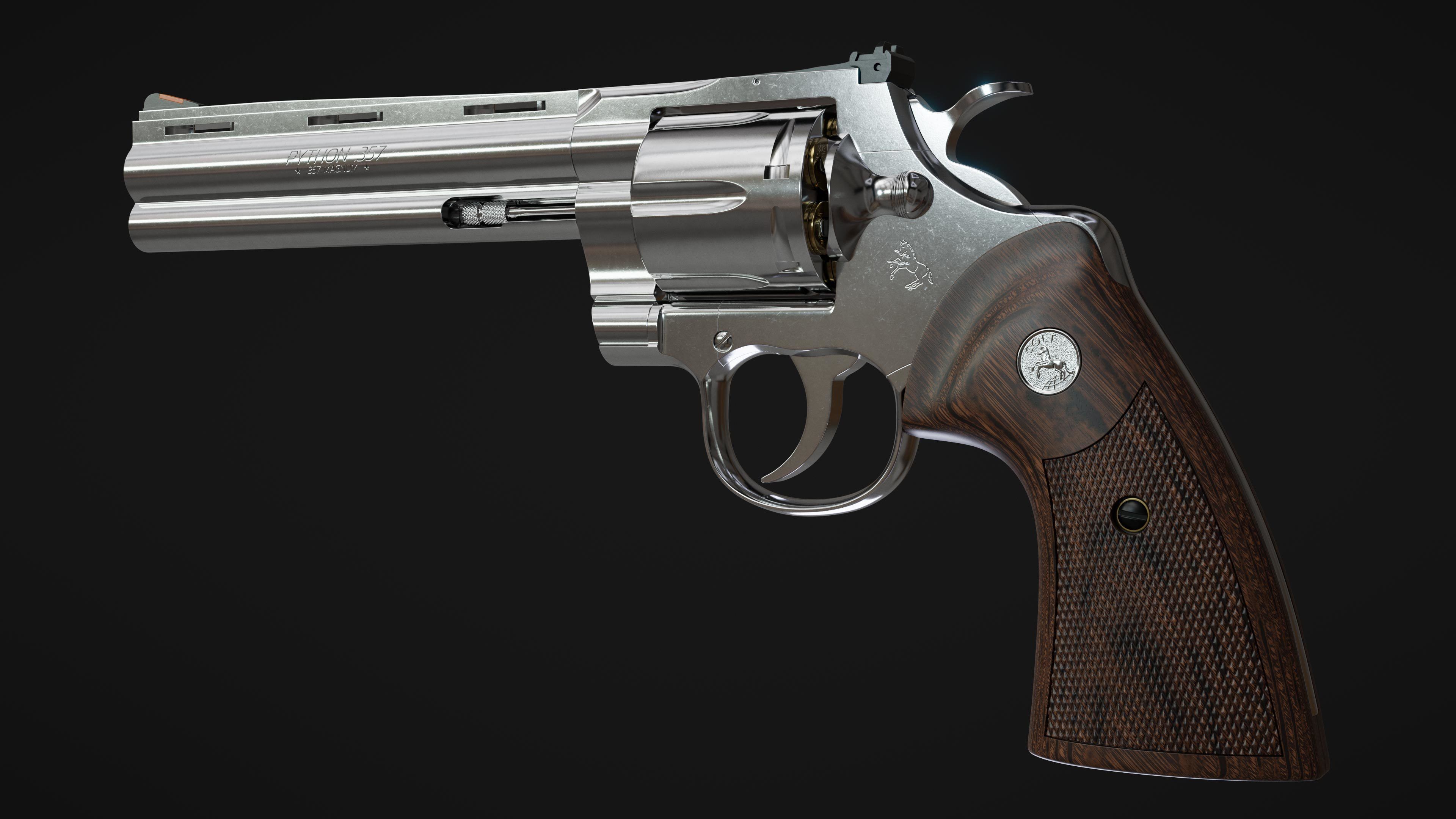 Colt Python 2020 3D model | CGTrader