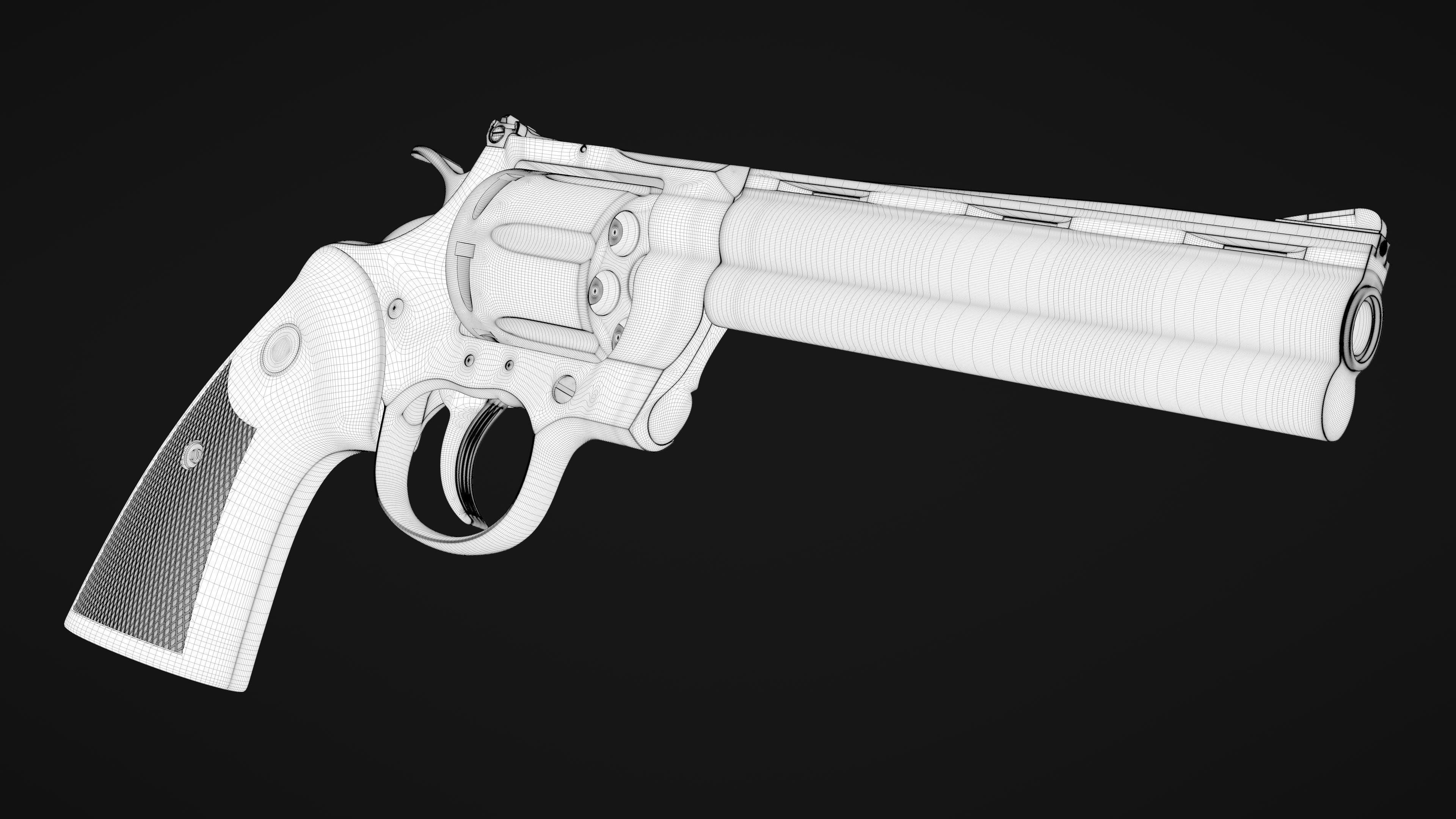 Colt Python 2020 3D model | CGTrader
