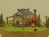 3D model Medieval Blacksmith VR / AR / low-poly | CGTrader