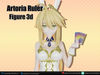 Artoria Ruler figure 3d 3D model 3D printable | CGTrader