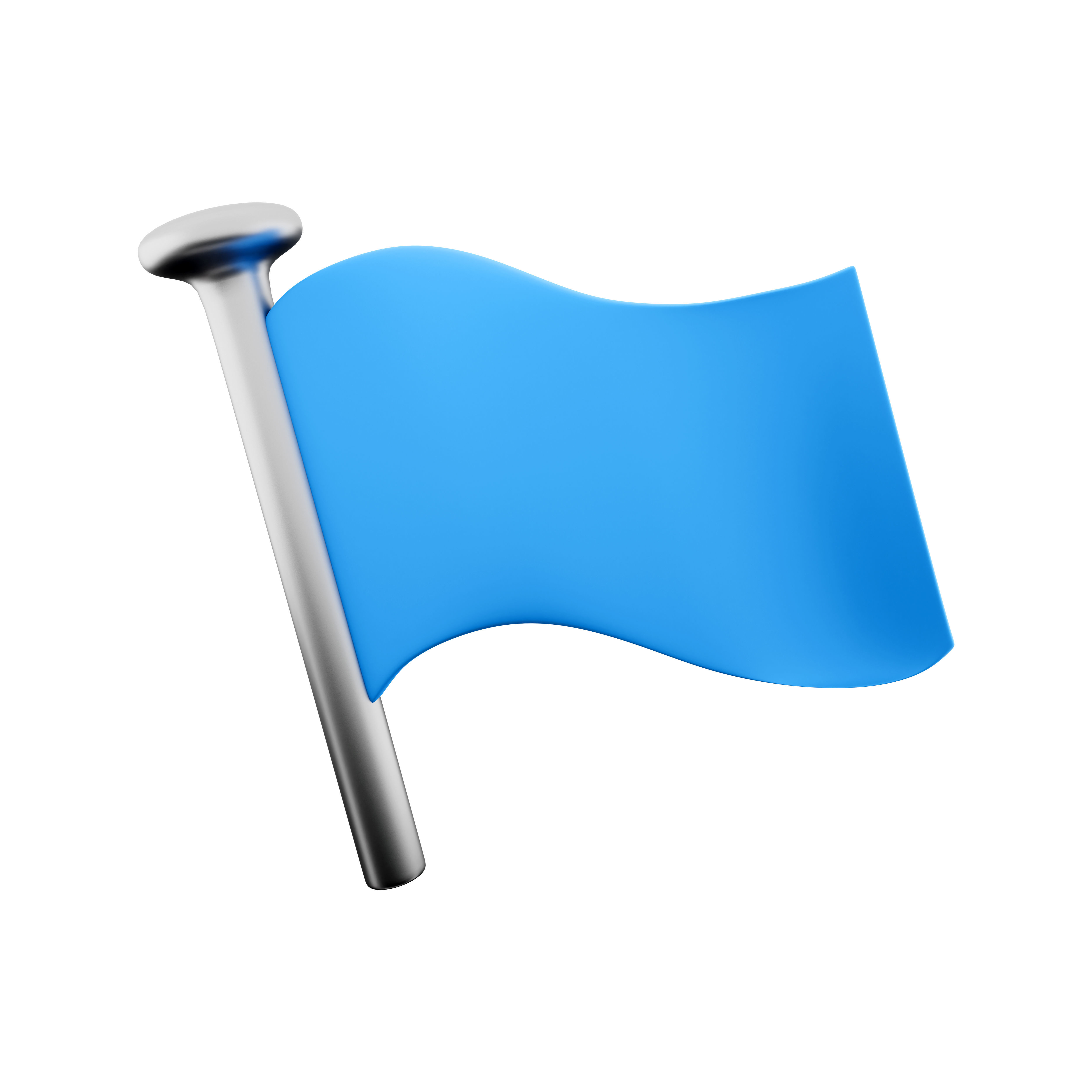 3d flag cartoon icon 3D model | CGTrader