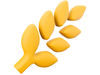 Wheat 3d cartoon icon 3D model | CGTrader