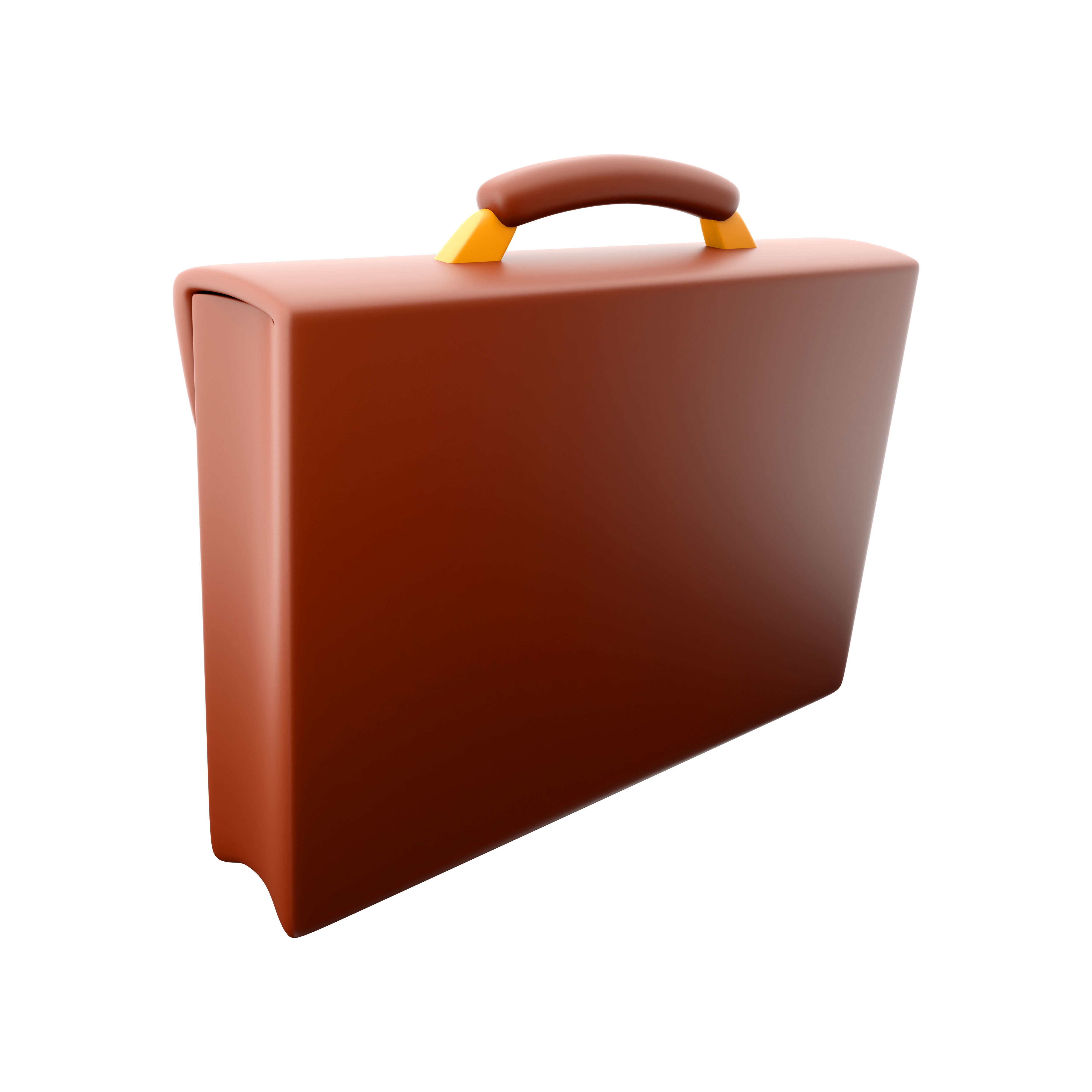 3d Business briefcase cartoon icon 3D model | CGTrader