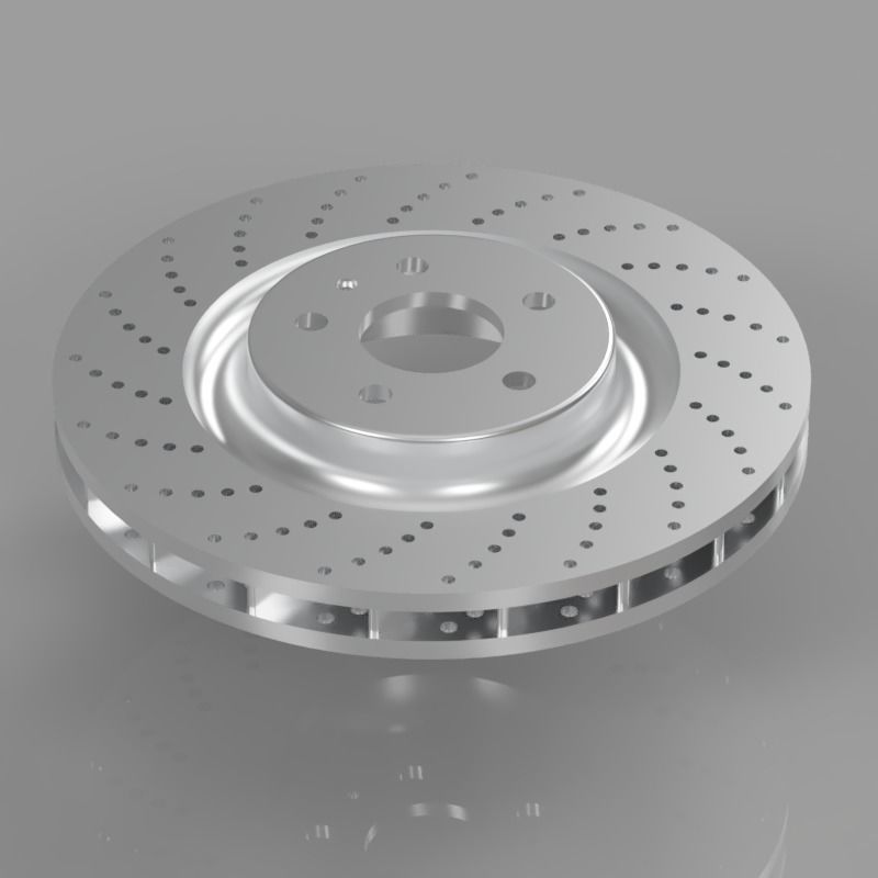 Brake Set 3D model 3D printable | CGTrader