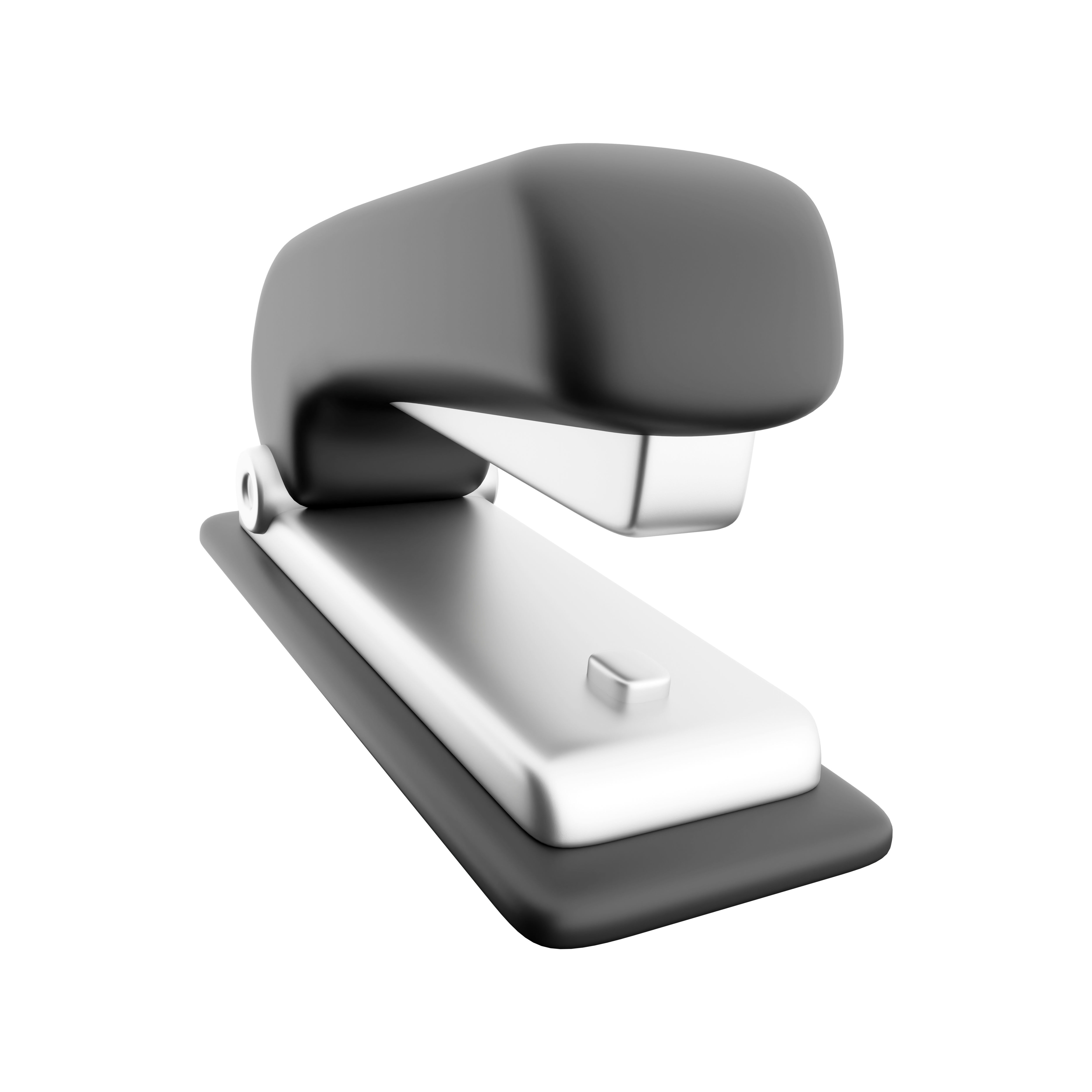 3d mechanical office paper stapler icon 3D model | CGTrader