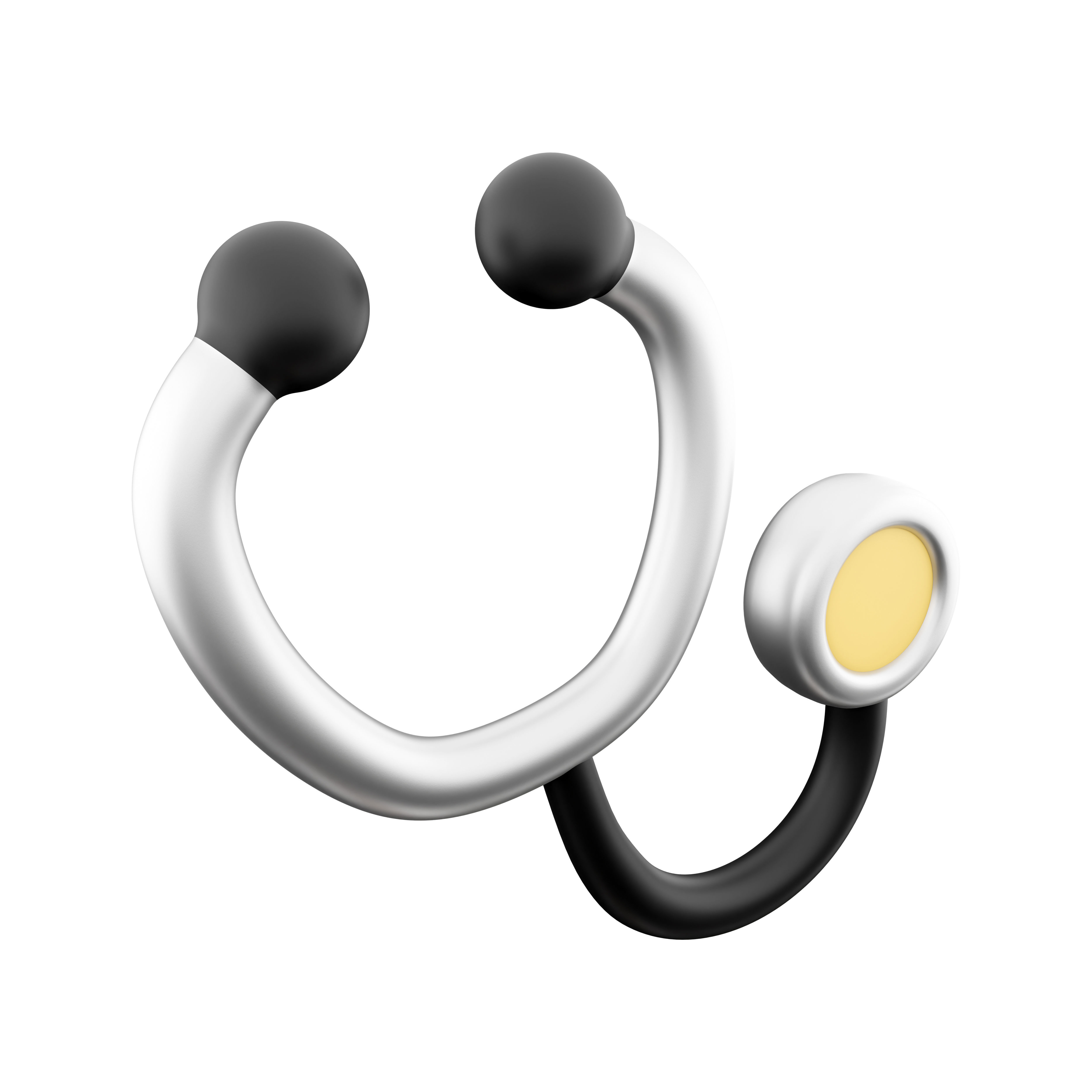 3d stethoscope cartoon icon 3D model | CGTrader