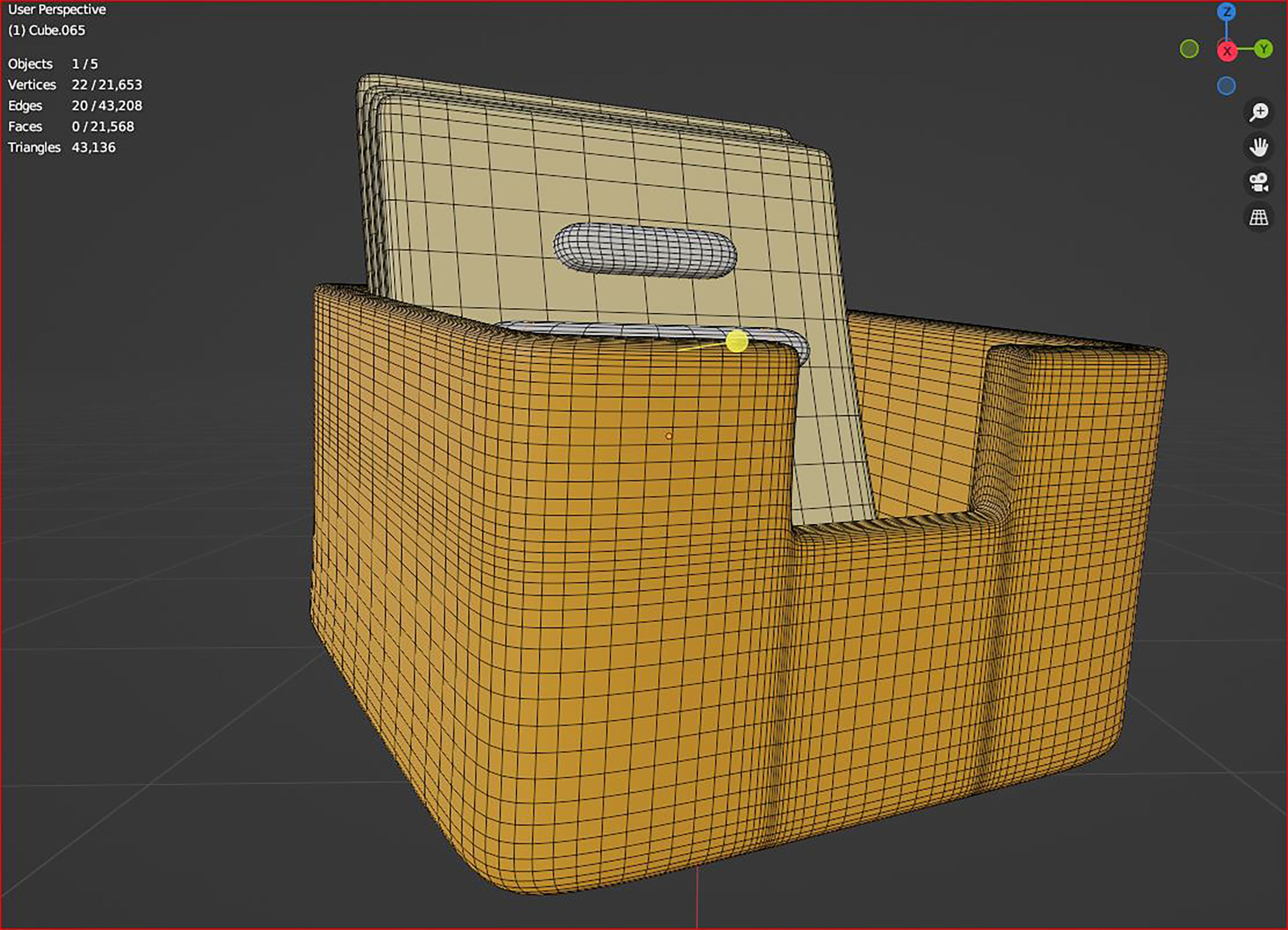 3d archive box cartoon icon 3D model | CGTrader