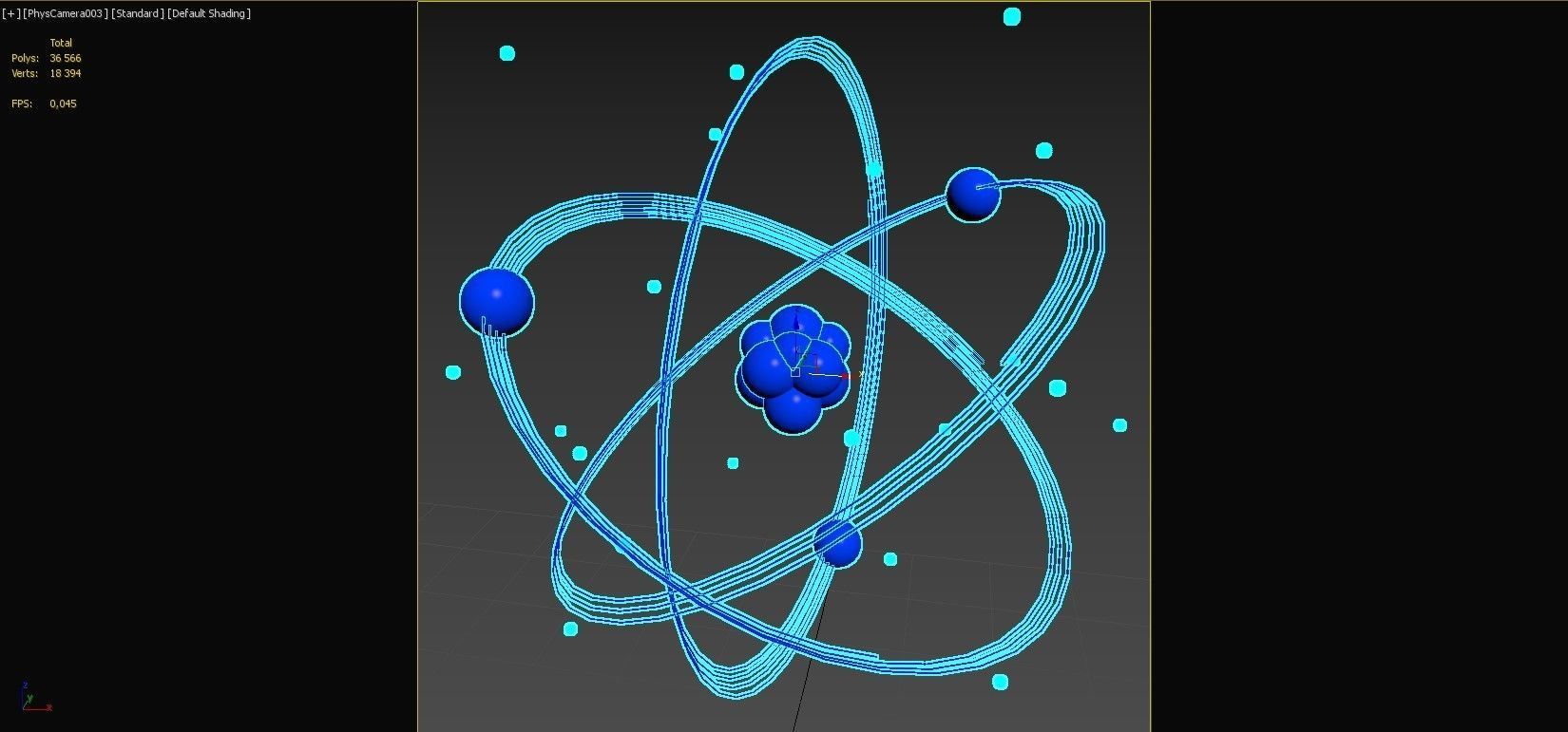 Atom 3 3D model | CGTrader