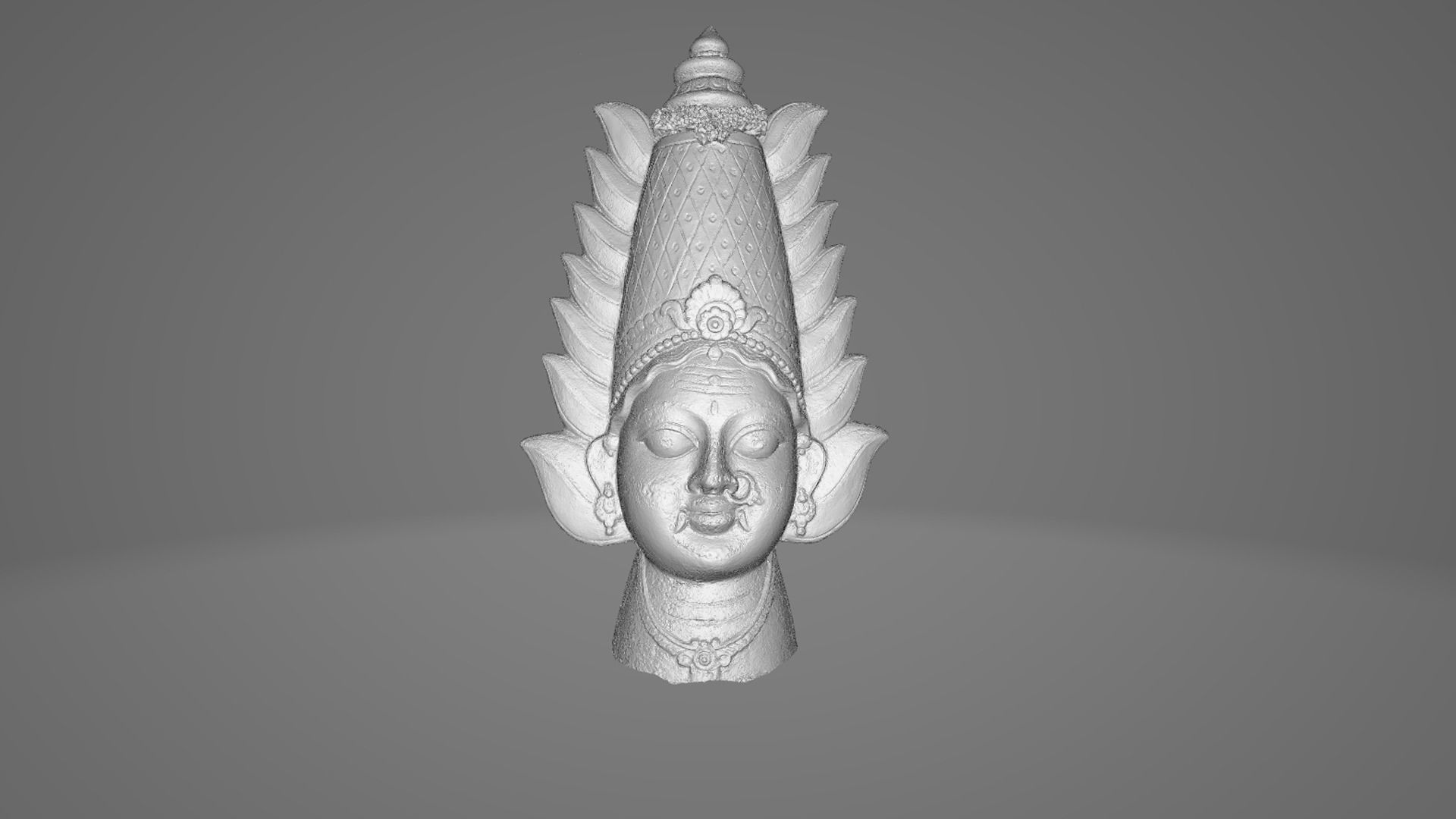 Hindu Amman God Statue 3D model 3D model | CGTrader