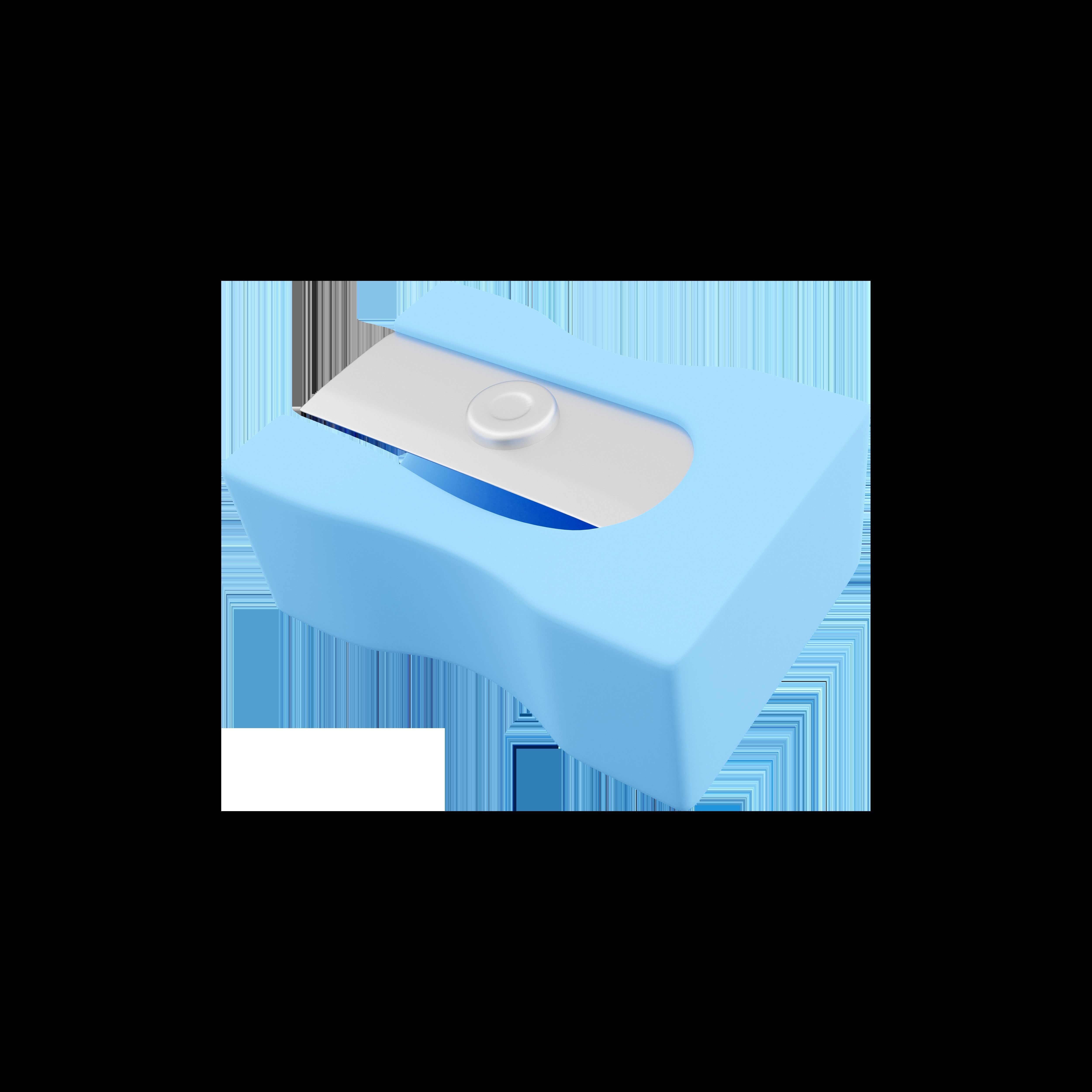 3d blue pencil sharpener cartoon icon 3D model | CGTrader
