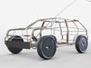 Wire Toy Car Concept 3D model | CGTrader
