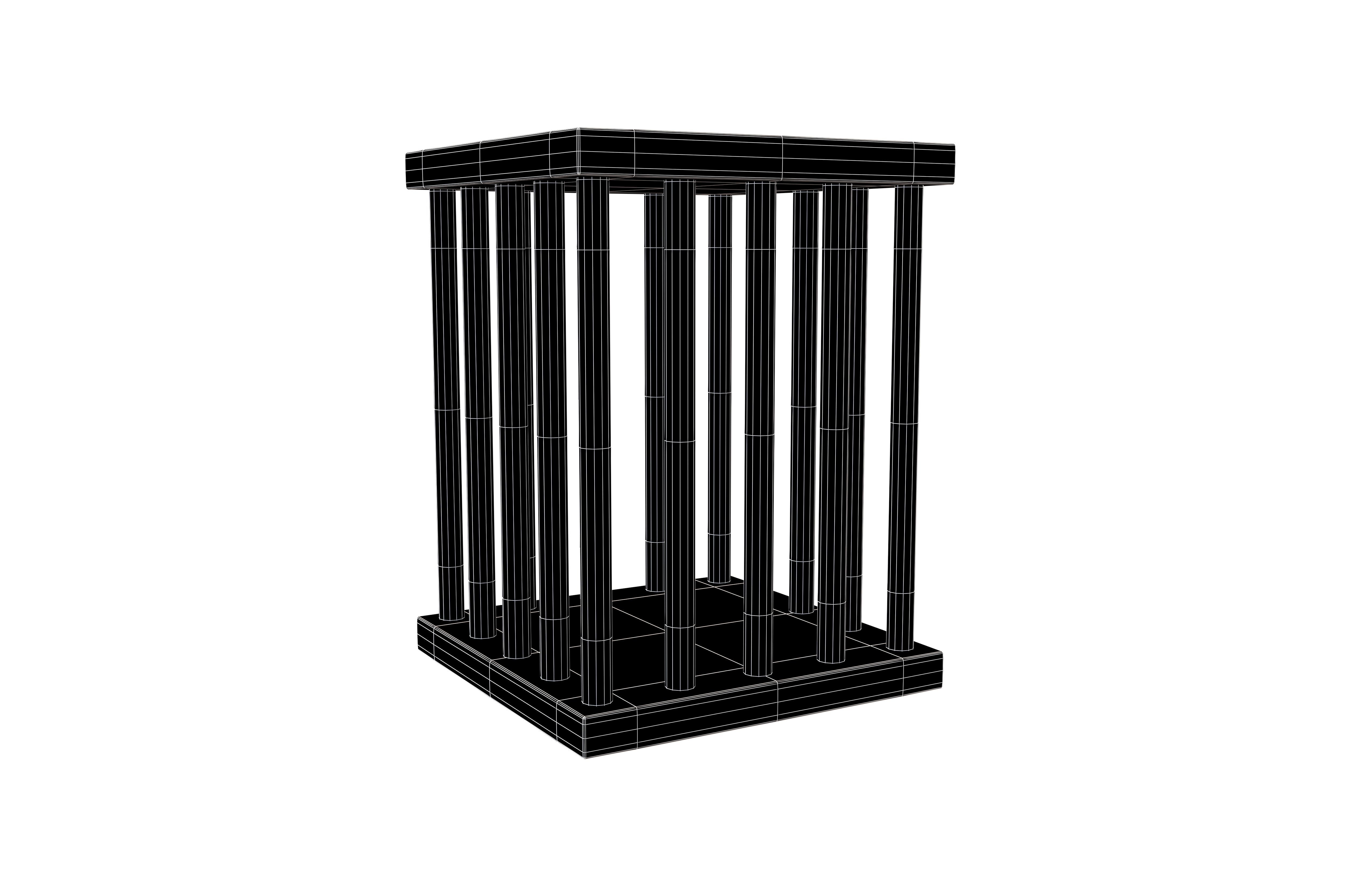 3D model Cartoon Cage v1 001 VR / AR / low-poly | CGTrader