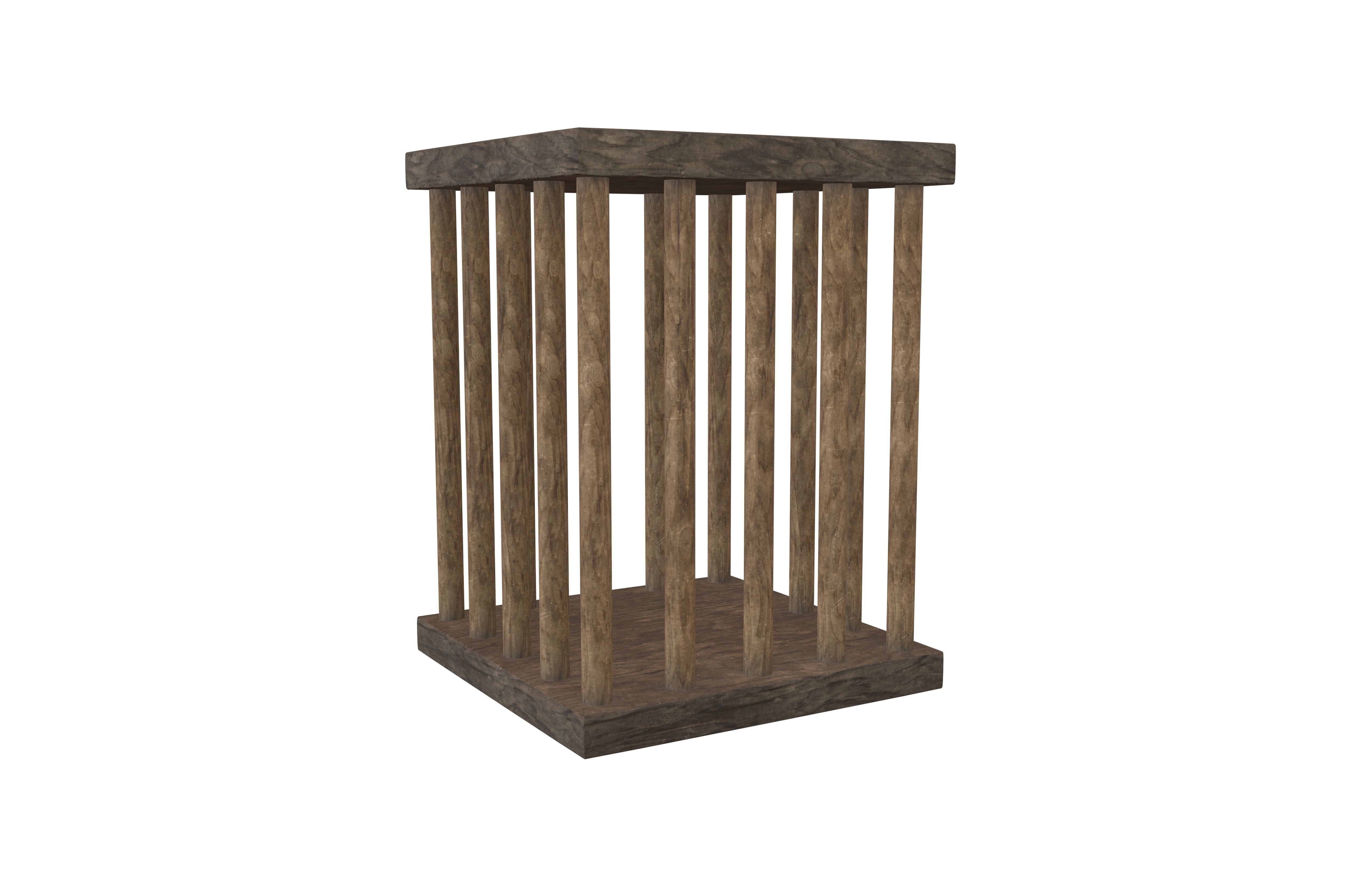 3D model Cartoon Cage v1 002 VR / AR / low-poly | CGTrader