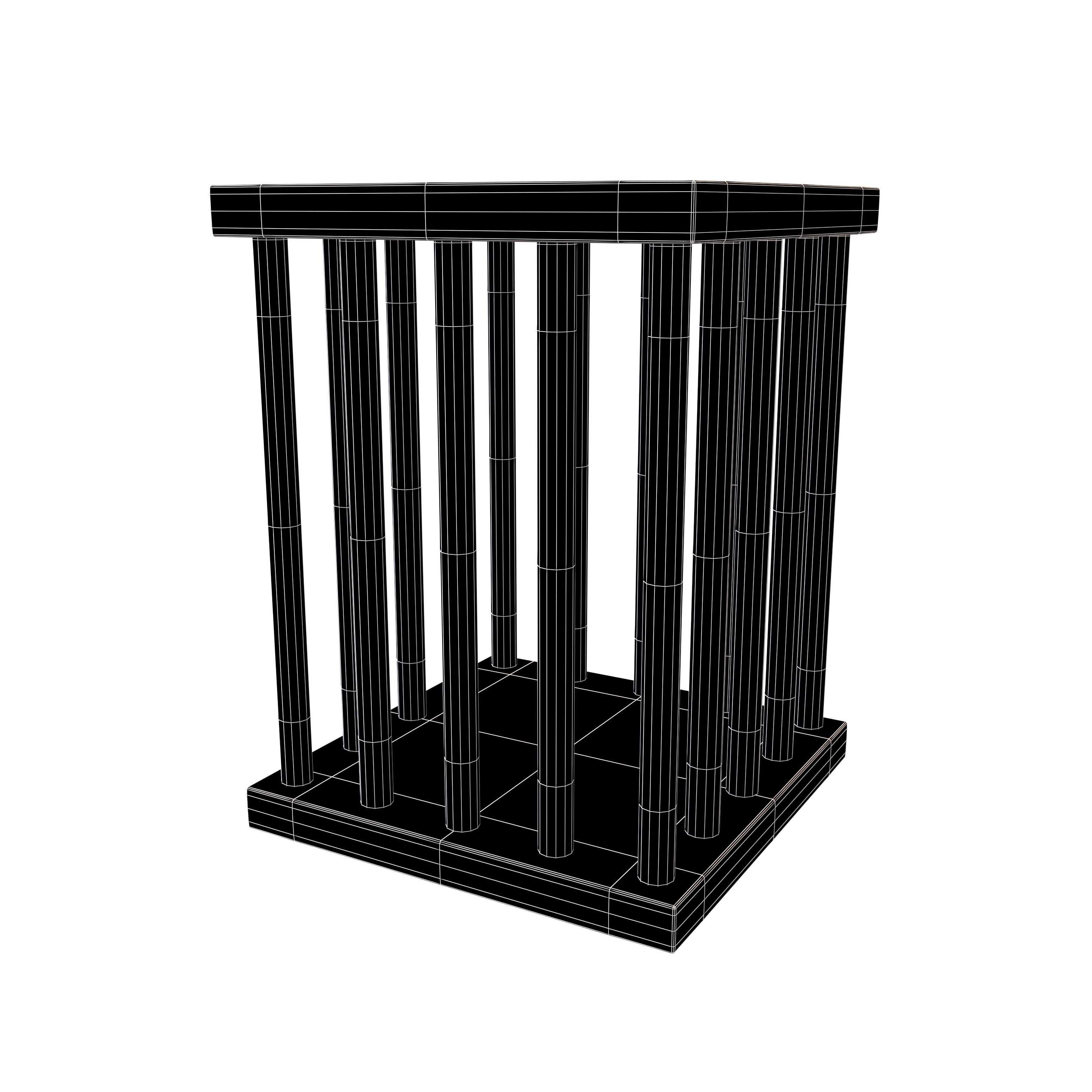 3D model Cartoon Cage v1 002 VR / AR / low-poly | CGTrader
