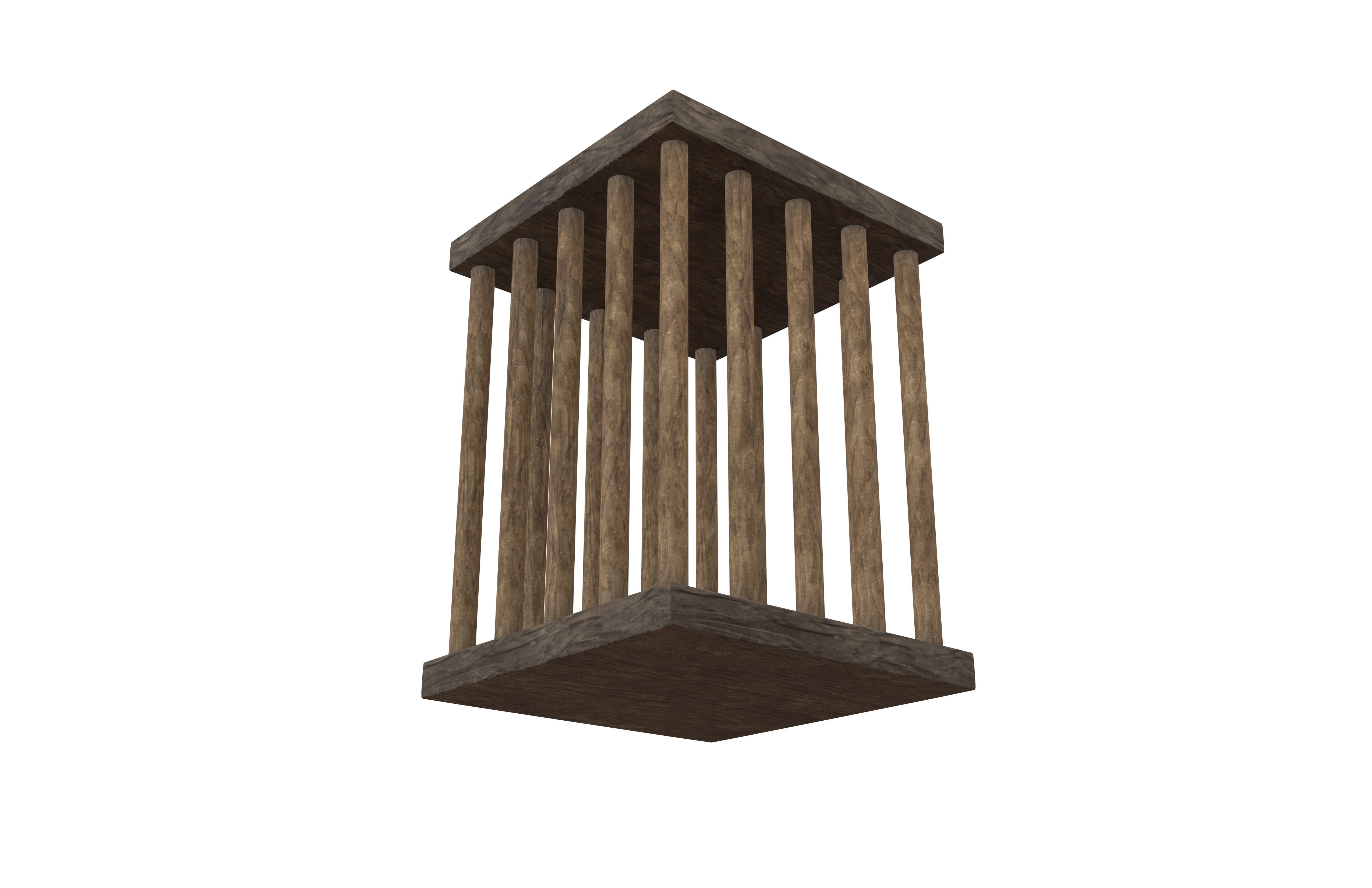 3D model Cartoon Cage v1 002 VR / AR / low-poly | CGTrader