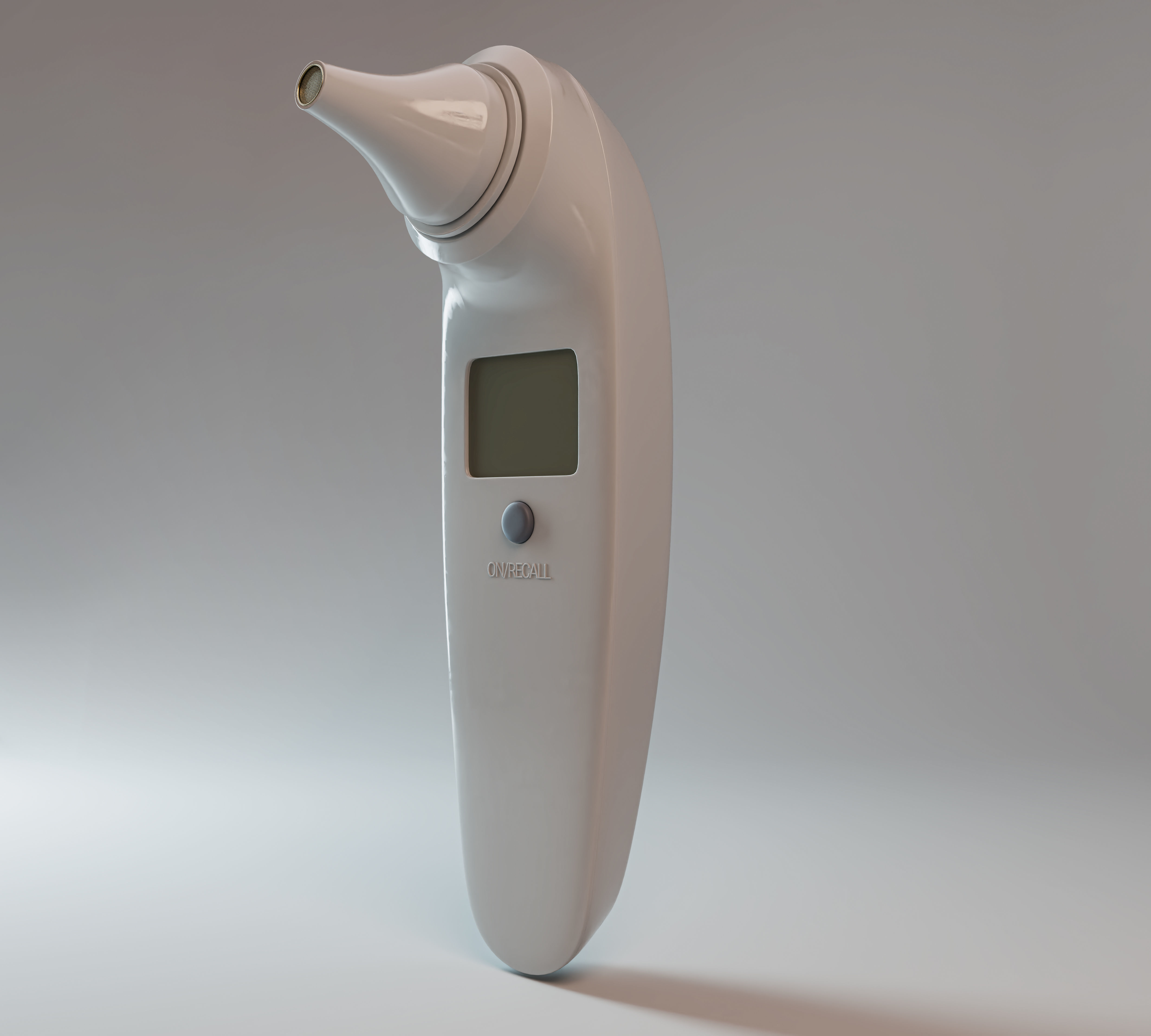 Child In Ear Thermometer 3D model | CGTrader