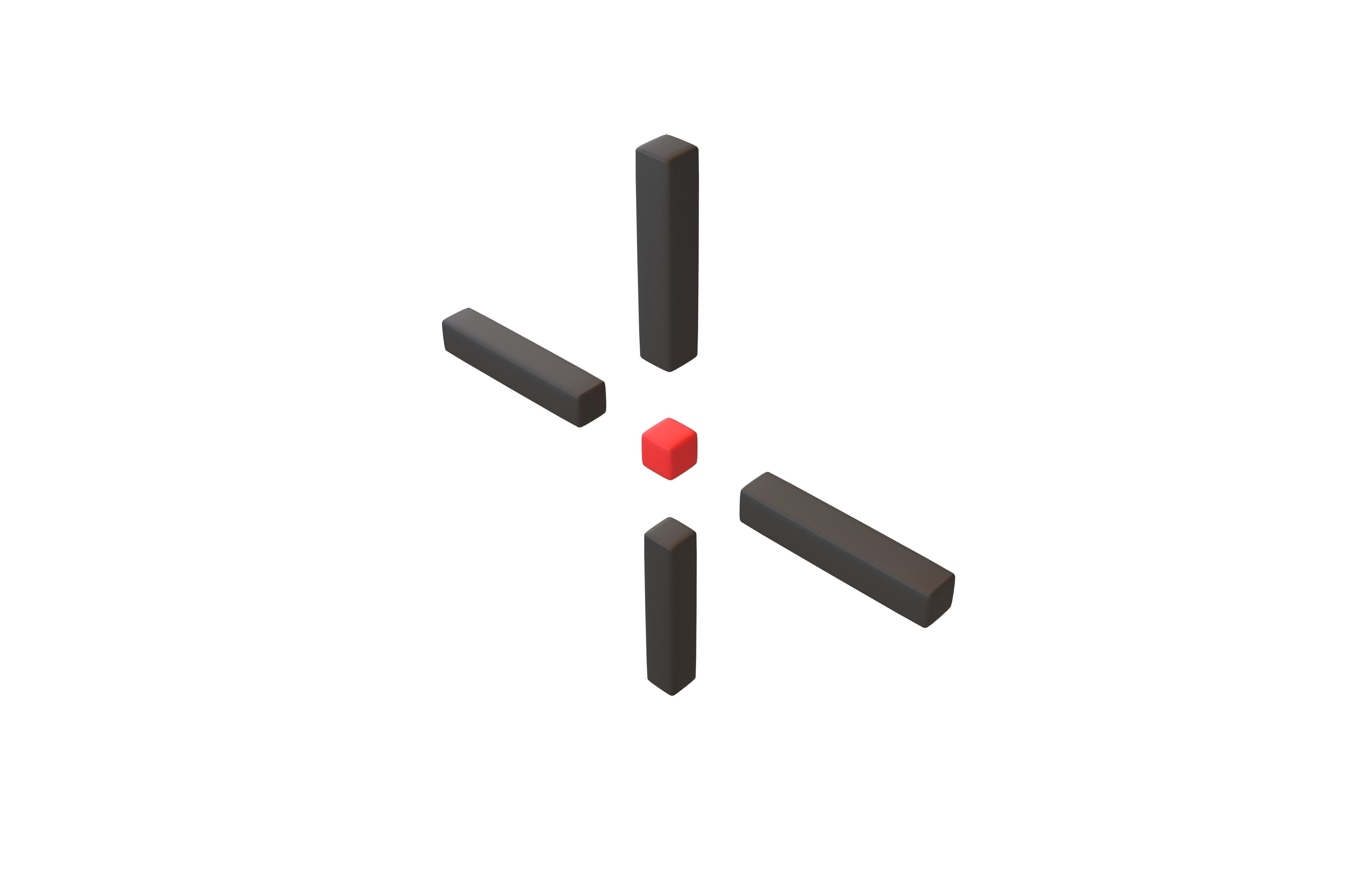 3D model Crosshair Symbol v12 001 VR / AR / low-poly | CGTrader