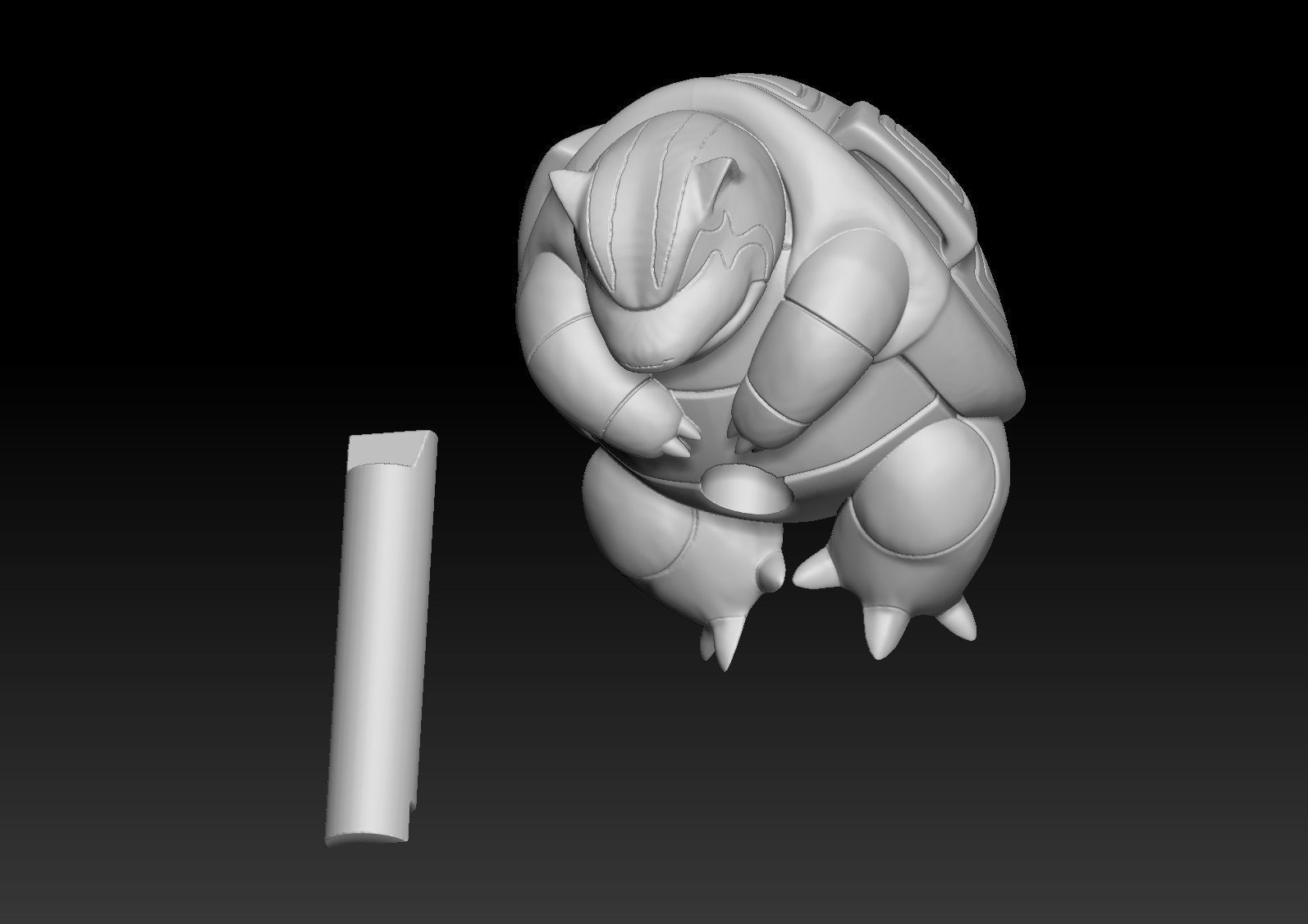Pokemon Blastoise Clone 3D model 3D printable | CGTrader
