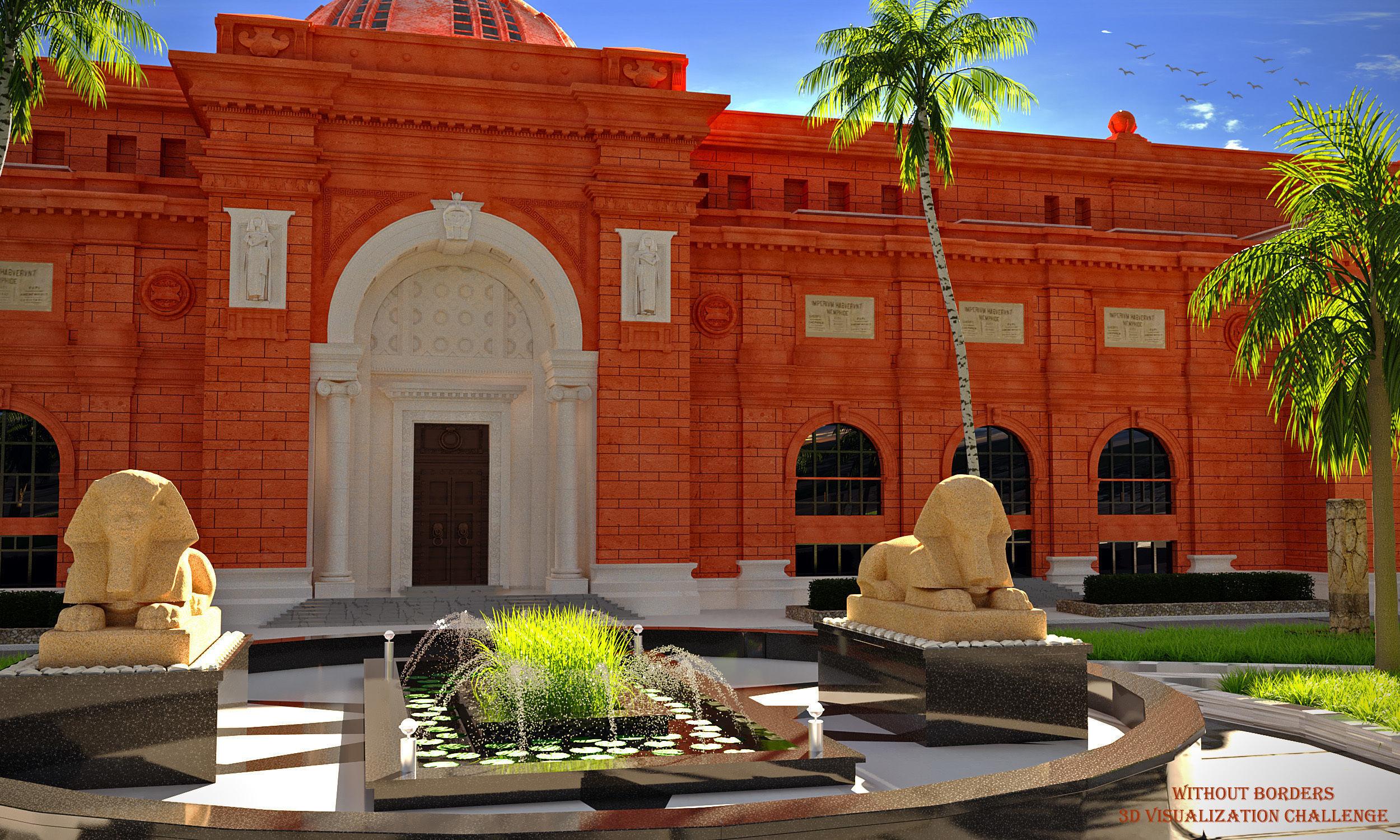 The Egyptian museum 3d model 3D model | CGTrader