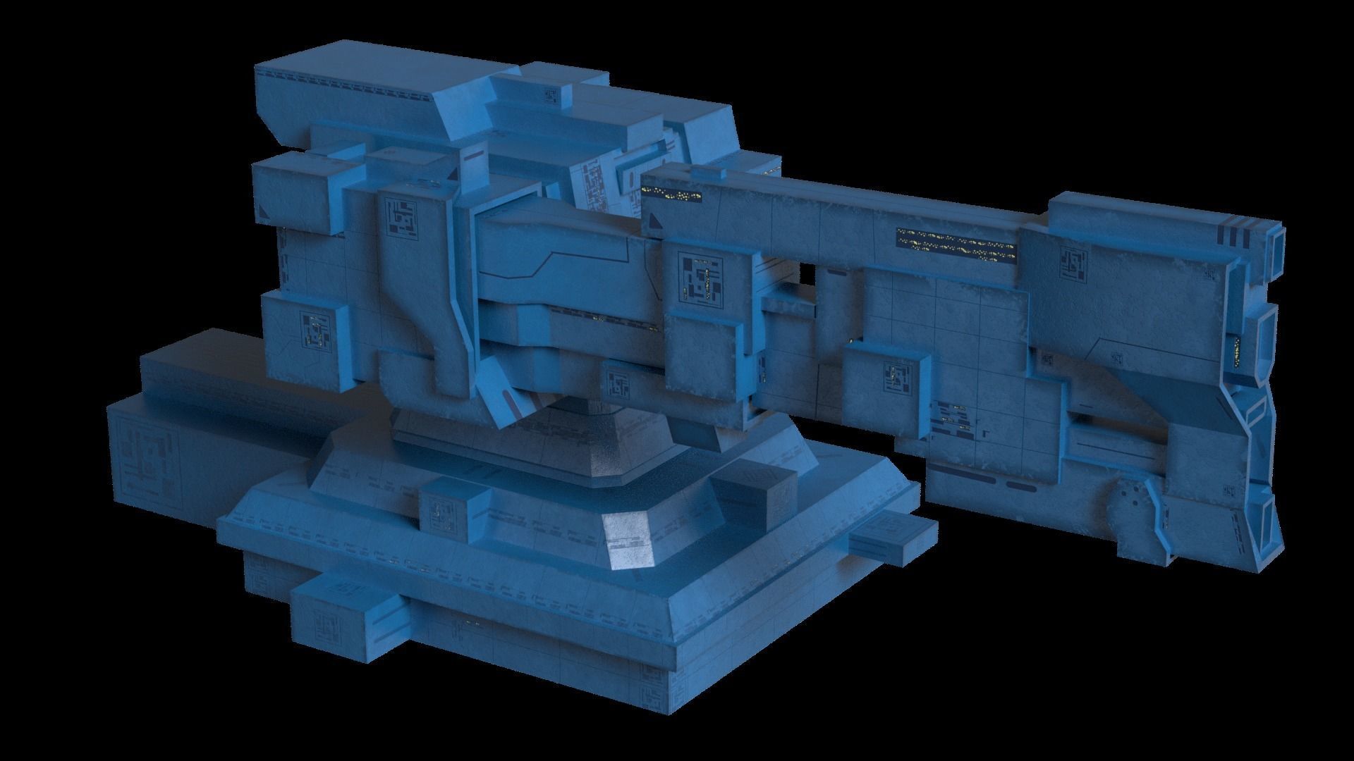 3D model Quarantine Enforcement Platform VR / AR / low-poly | CGTrader