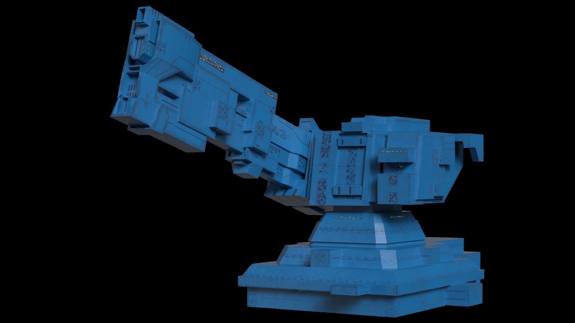 3D model Quarantine Enforcement Platform VR / AR / low-poly | CGTrader