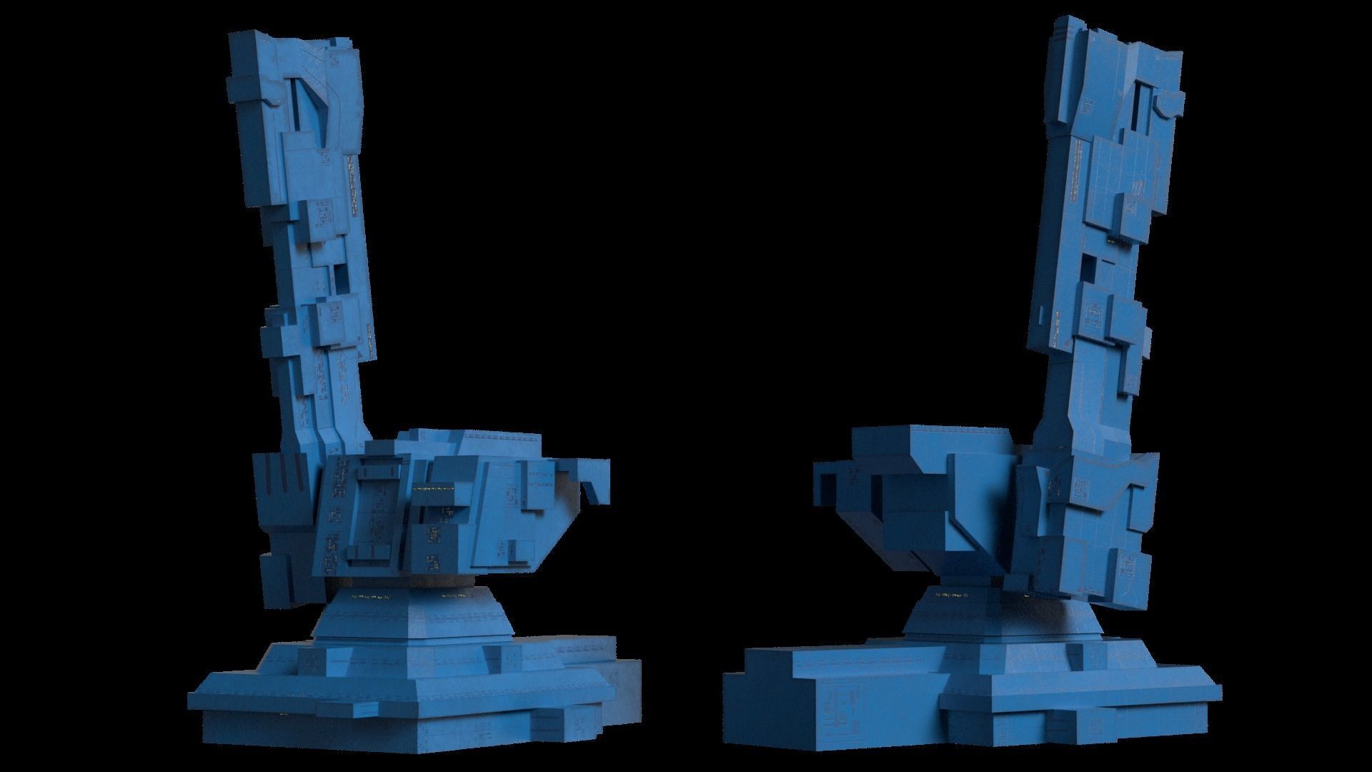 3D model Quarantine Enforcement Platform VR / AR / low-poly | CGTrader