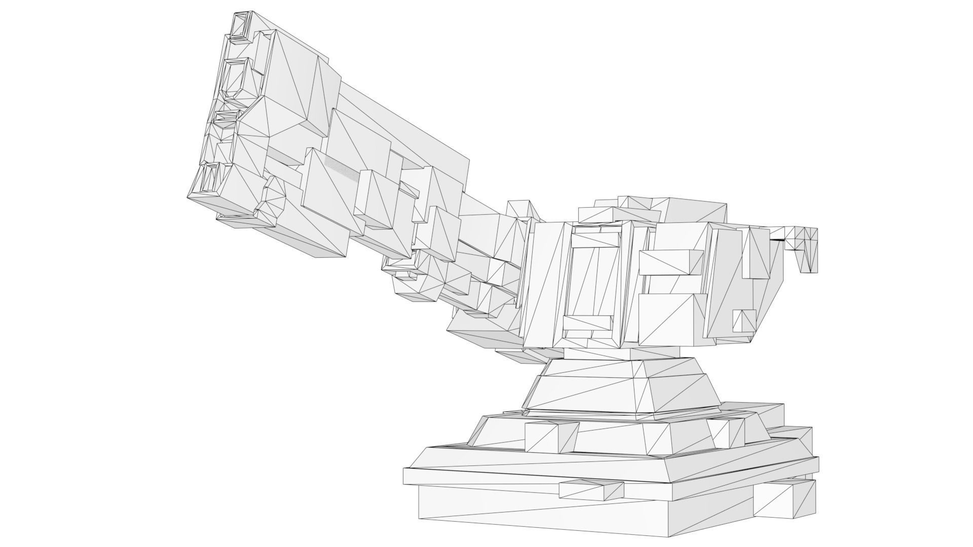 3D model Quarantine Enforcement Platform VR / AR / low-poly | CGTrader