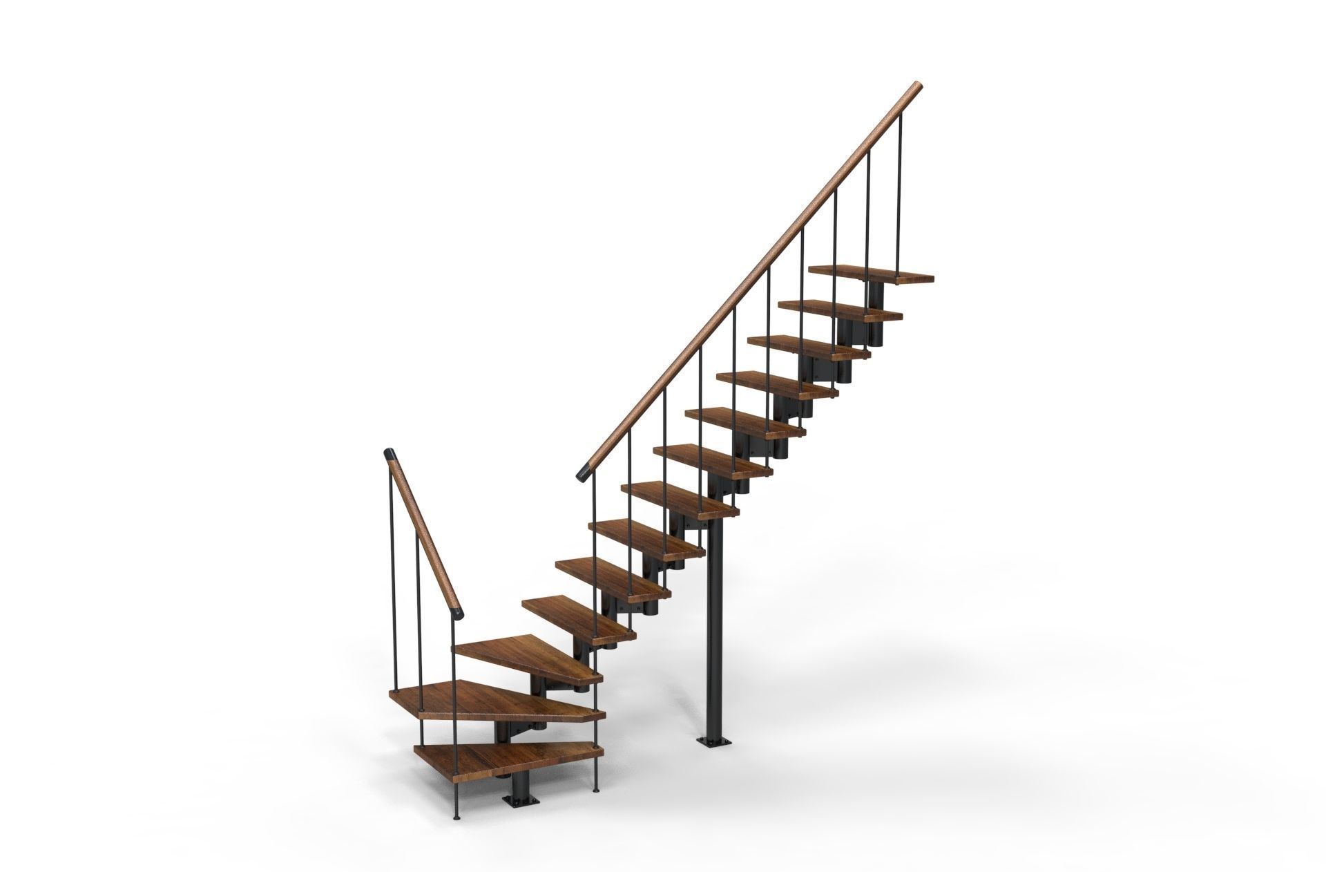 3d model staircase handrail 3D model | CGTrader