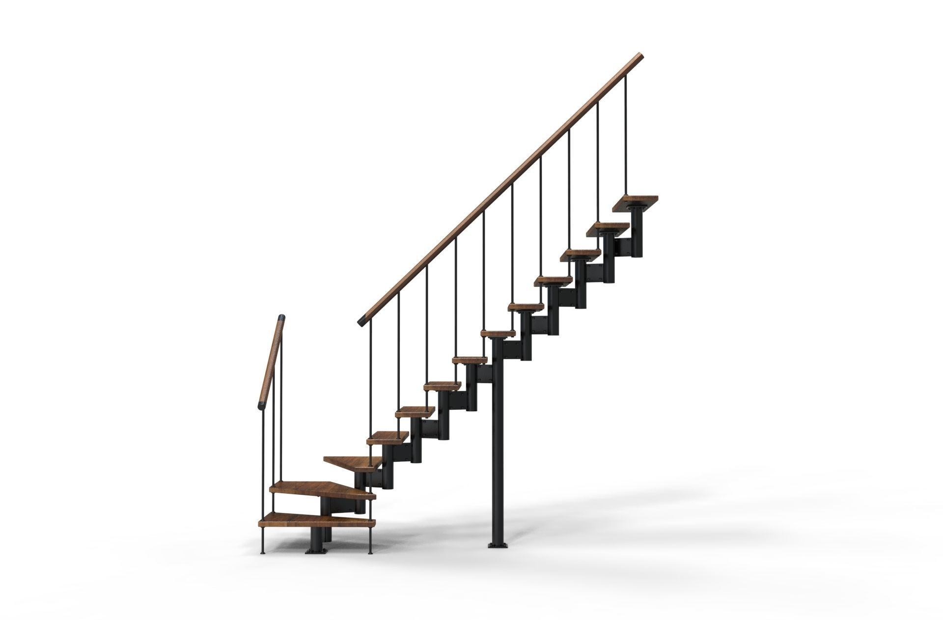 3d model staircase handrail 3D model | CGTrader