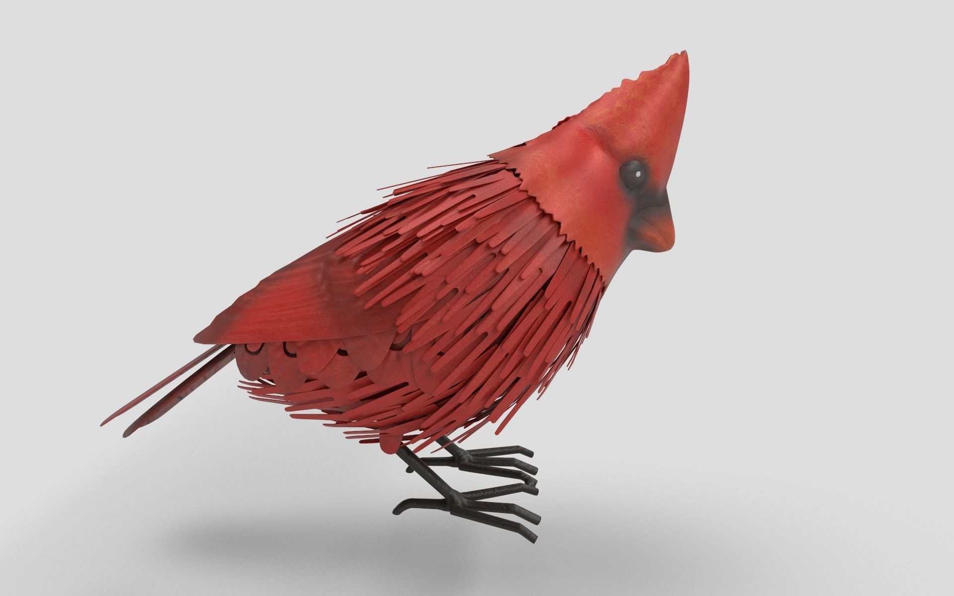 3D model Red Bird VR / AR / low-poly | CGTrader
