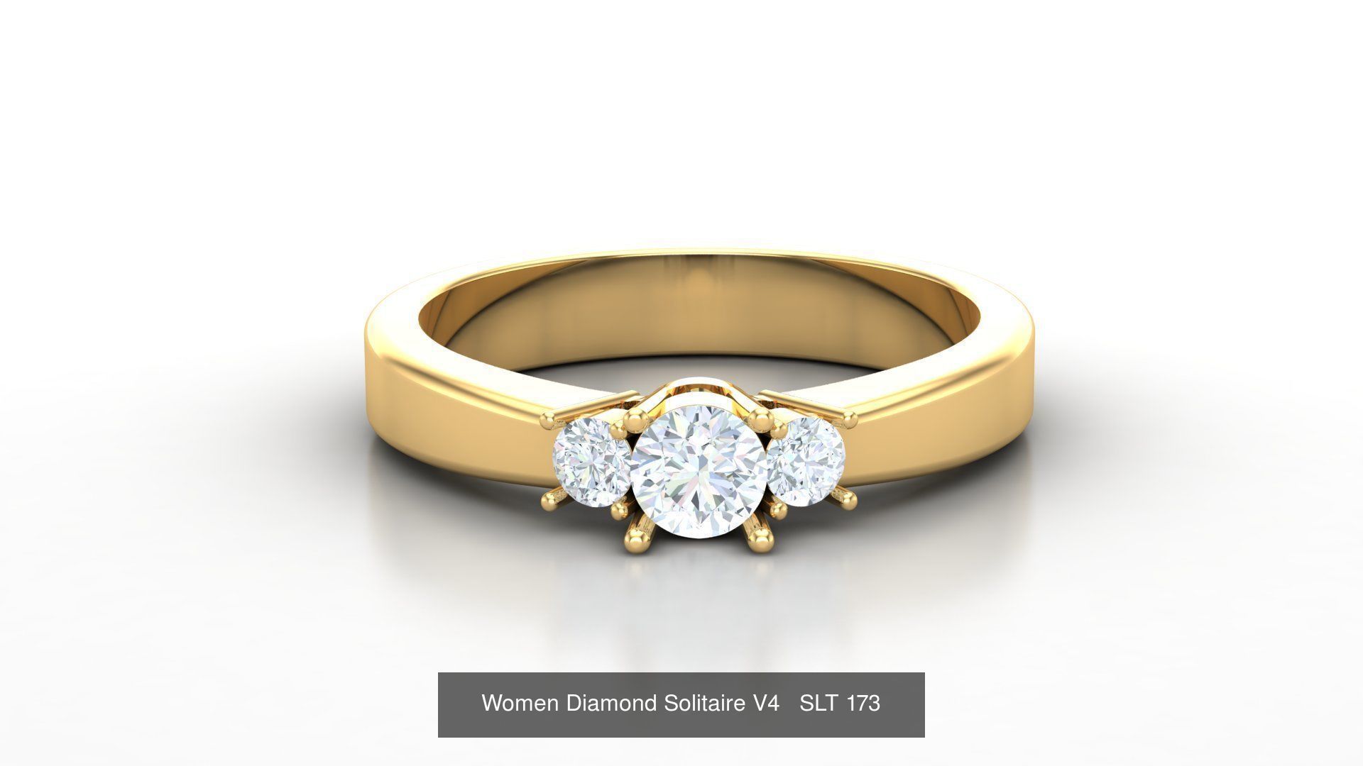 Bulk Discount 51 Diamond Ring Solitaire Cad 3D Model Collection | CGTrader