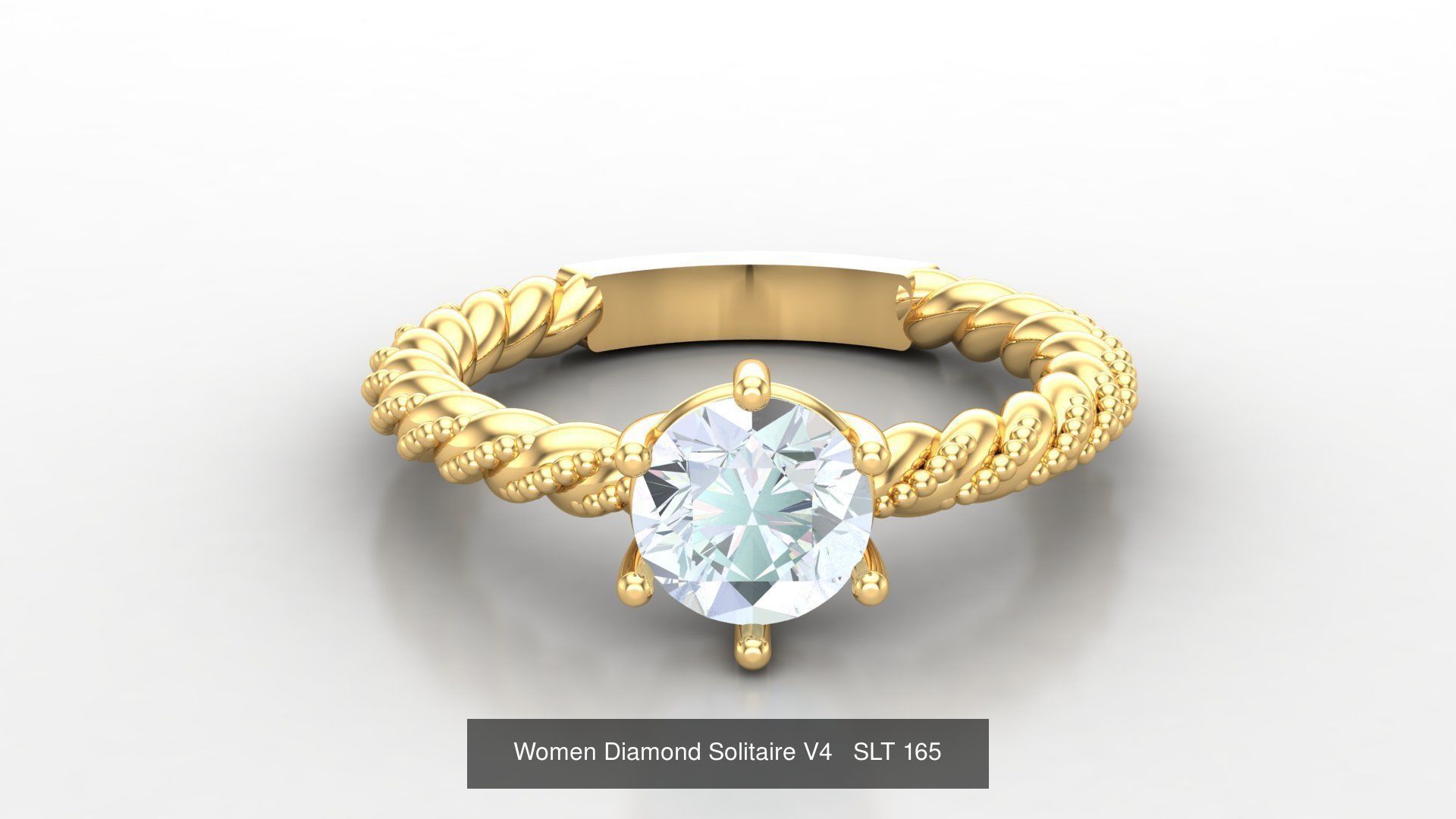 Bulk Discount 51 Diamond Ring Solitaire Cad 3D Model Collection | CGTrader