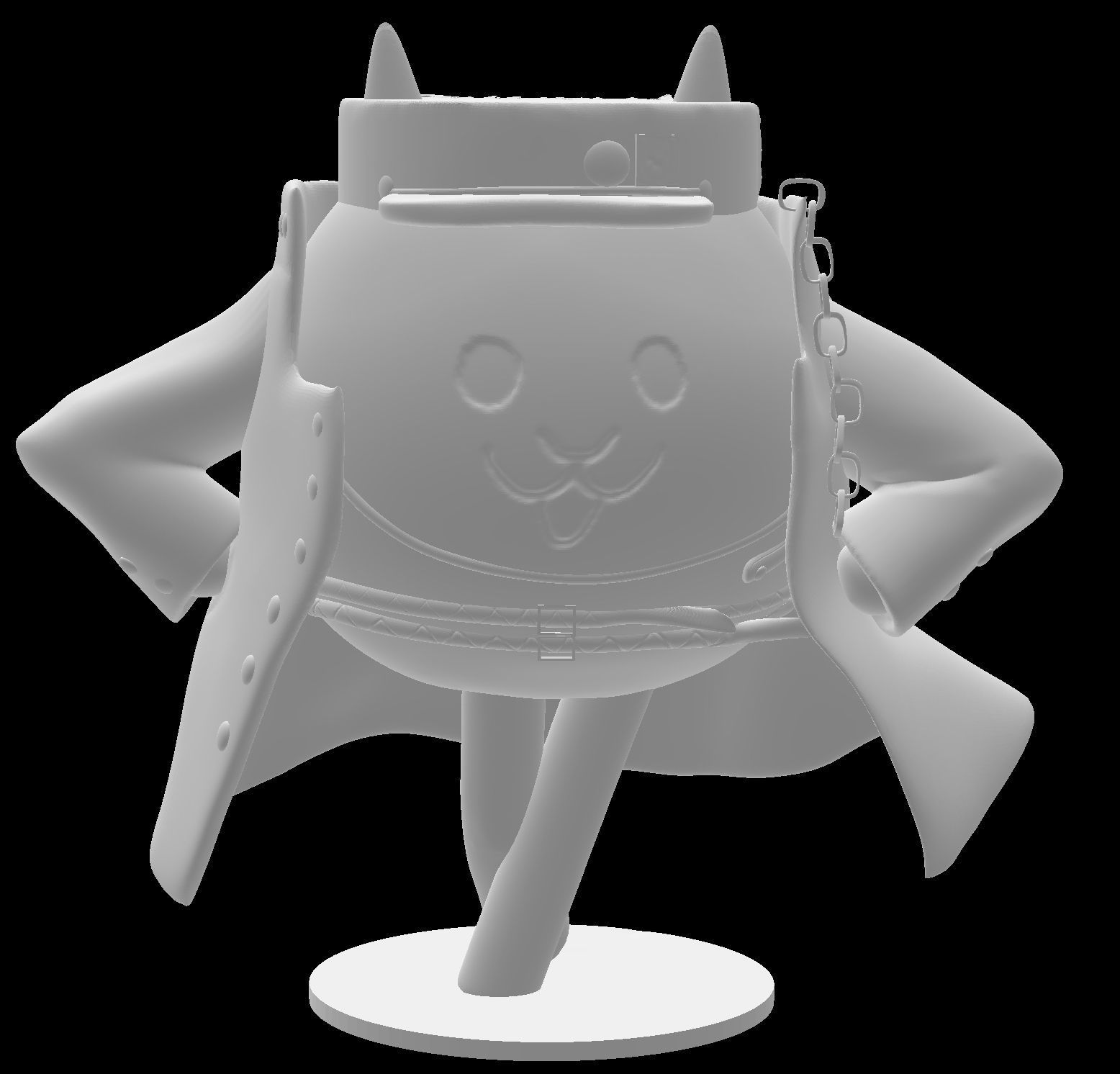 JOTARO KUJO CAT - THE BATTLE CATS STYLE - STARDUST CRUSADERS 3D model ...