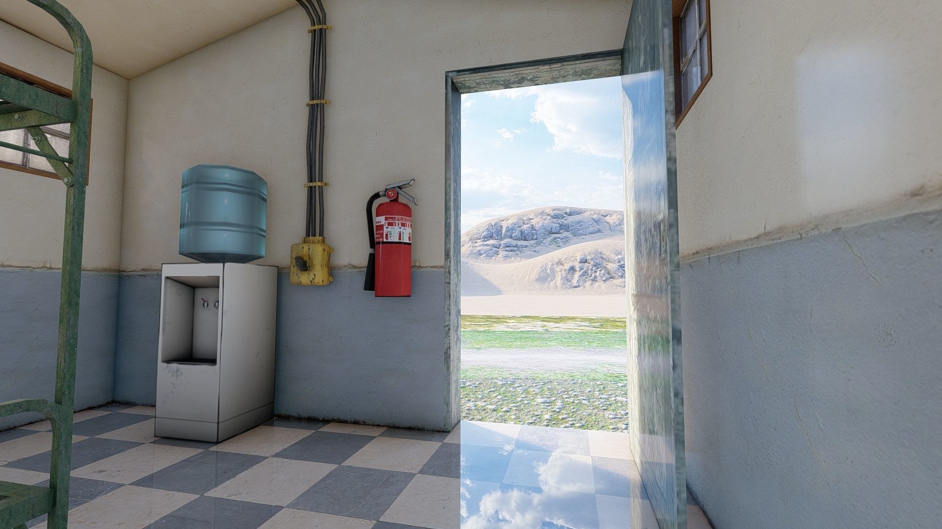 Project IGI Barrack 3D model animated | CGTrader