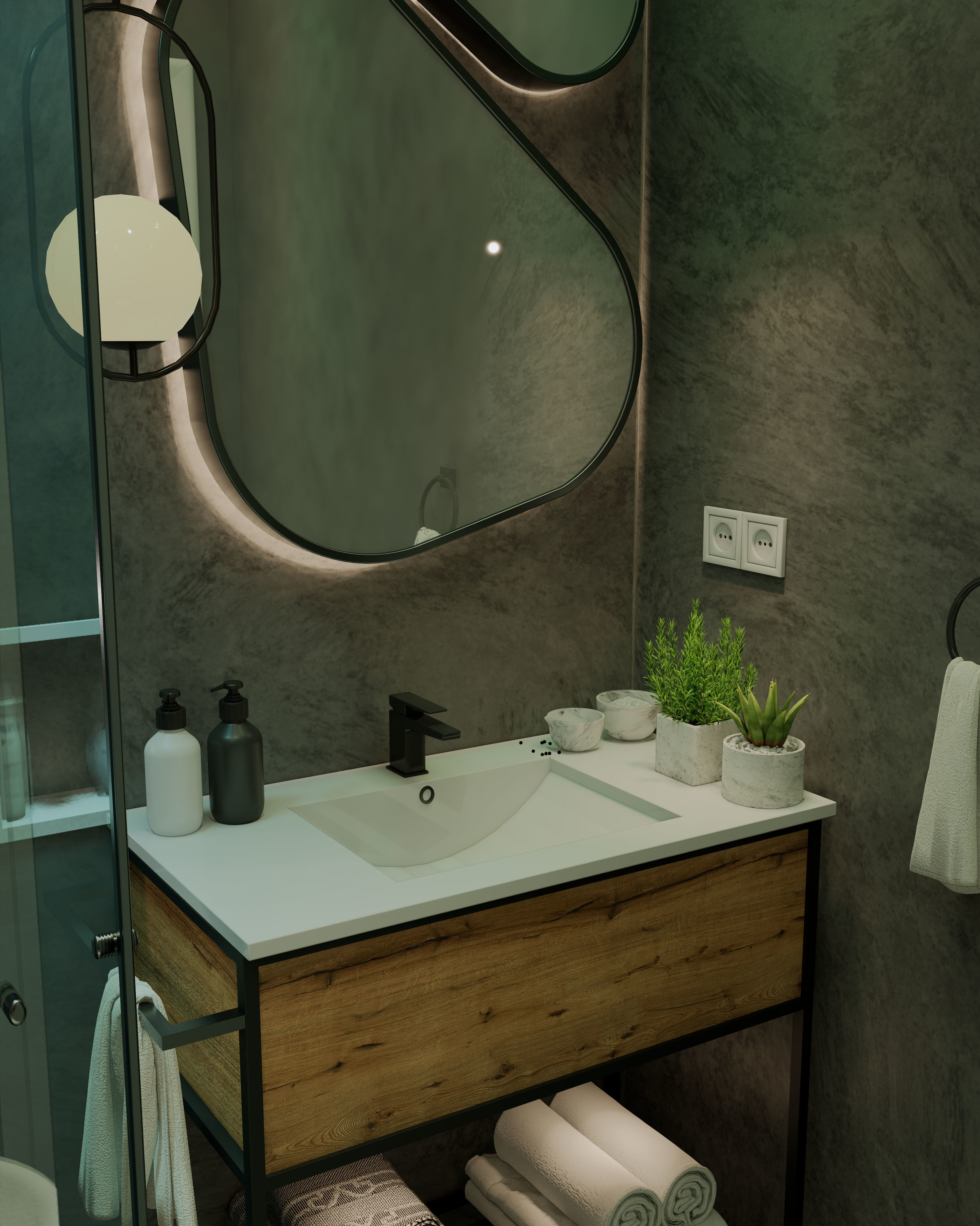 sketchup enscape render scene 3D model | CGTrader