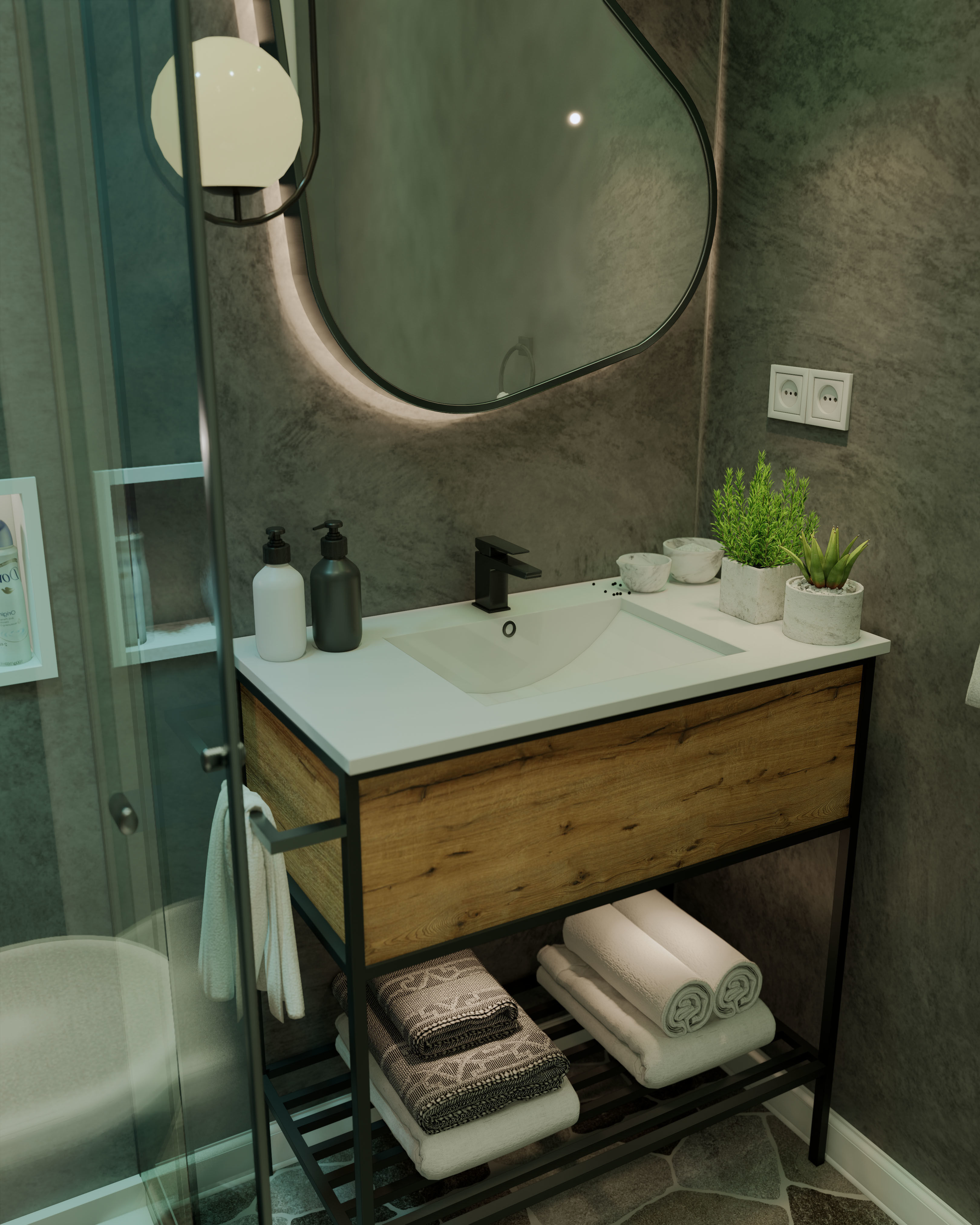 sketchup enscape render scene 3D model | CGTrader