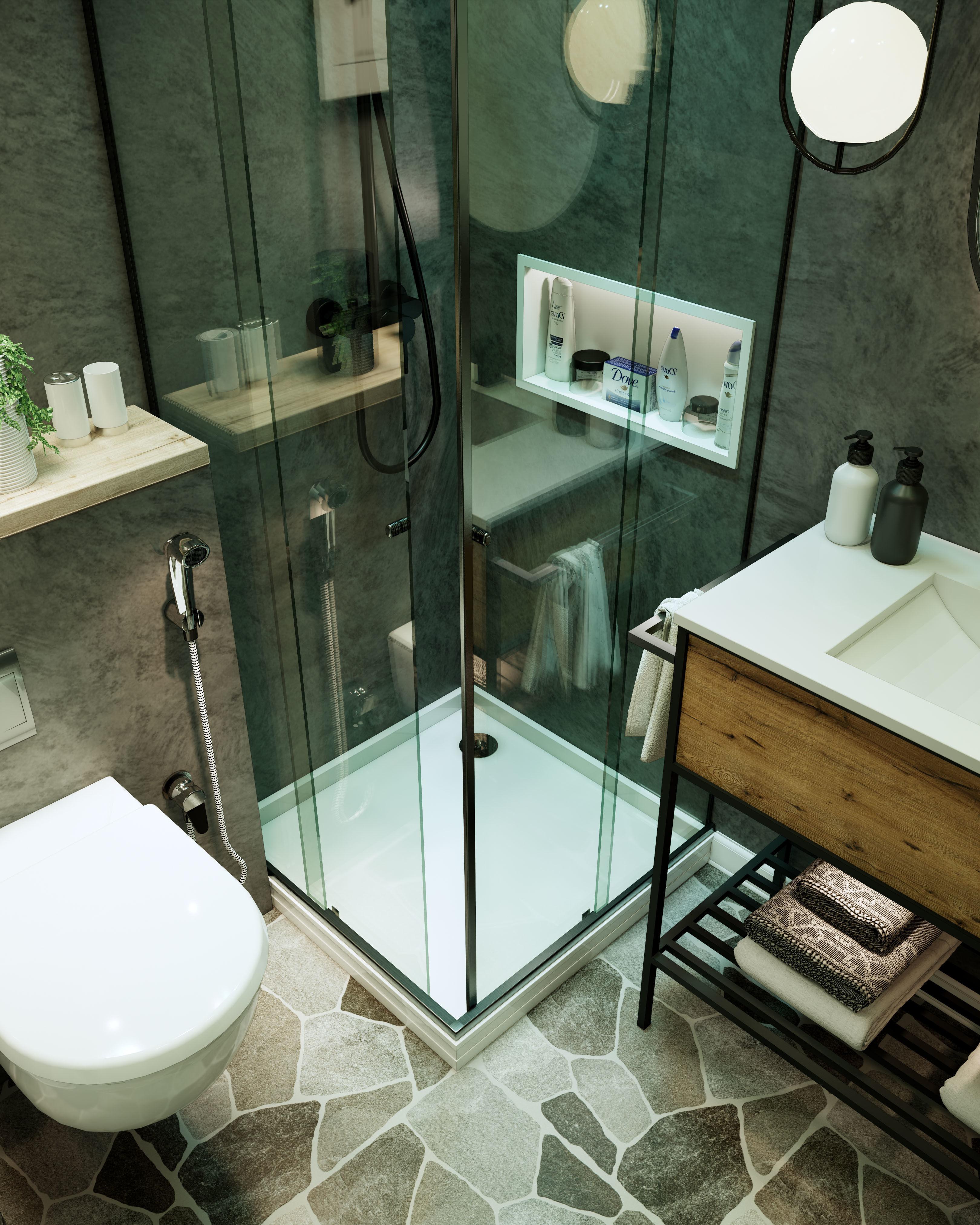 sketchup enscape render scene 3D model | CGTrader