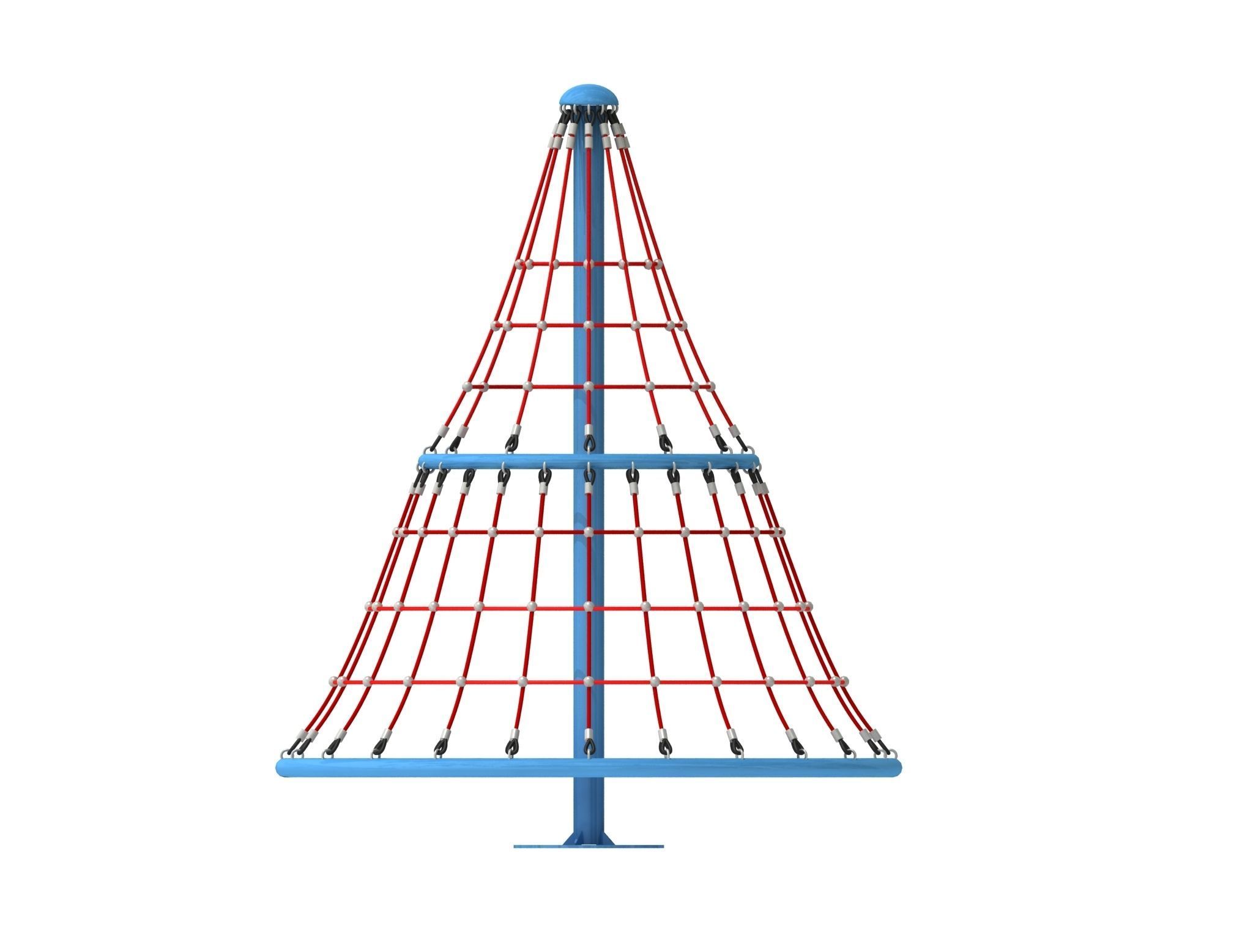 Rope Climber Kids Play Equipment 3D model | CGTrader