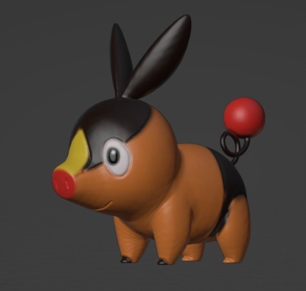 Tepig free 3D model 3D printable | CGTrader