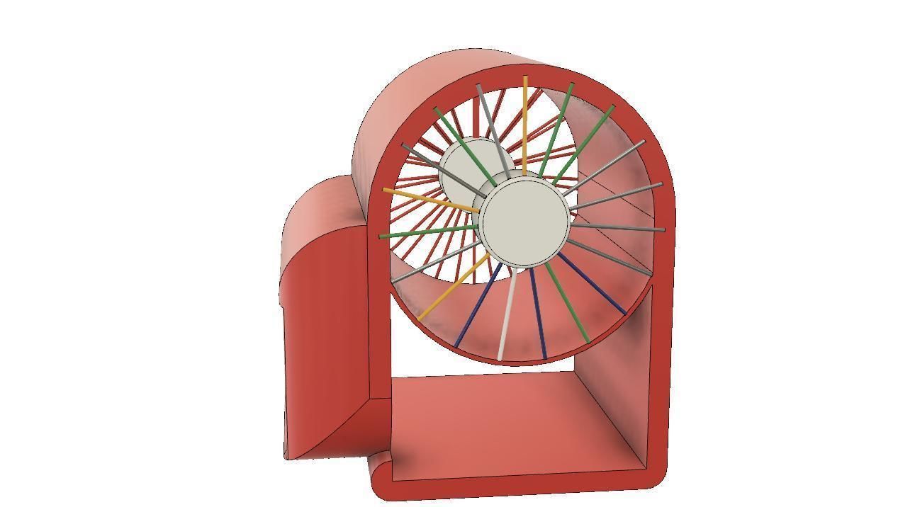 Ducted 3D Fan 3D model 3D printable | CGTrader